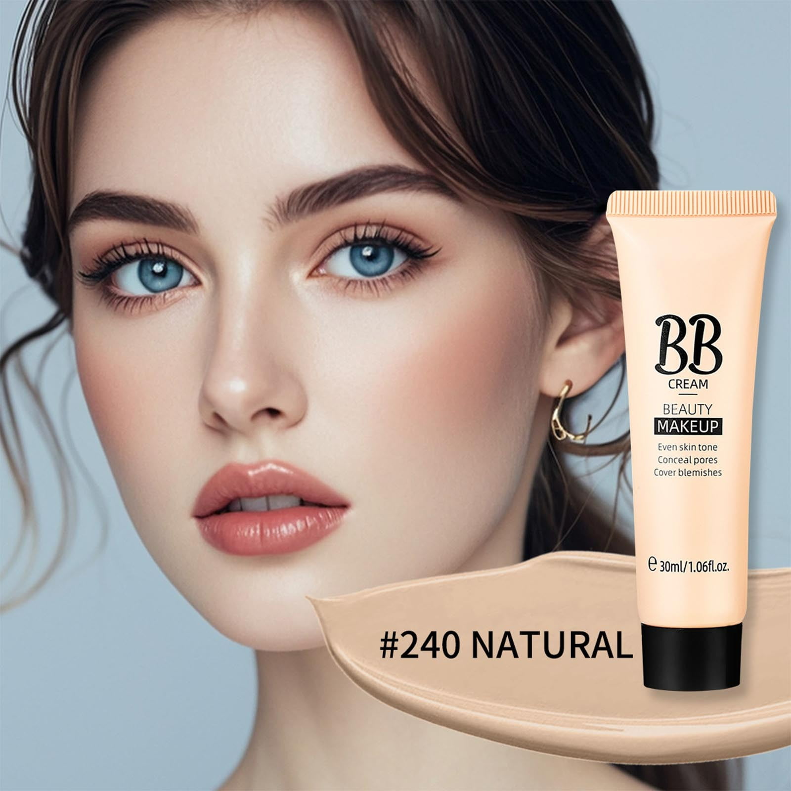 Face Concealer Cream 30ml with Pore Minimizing Formula, 9 Shades Available, Smooth Blendable ...