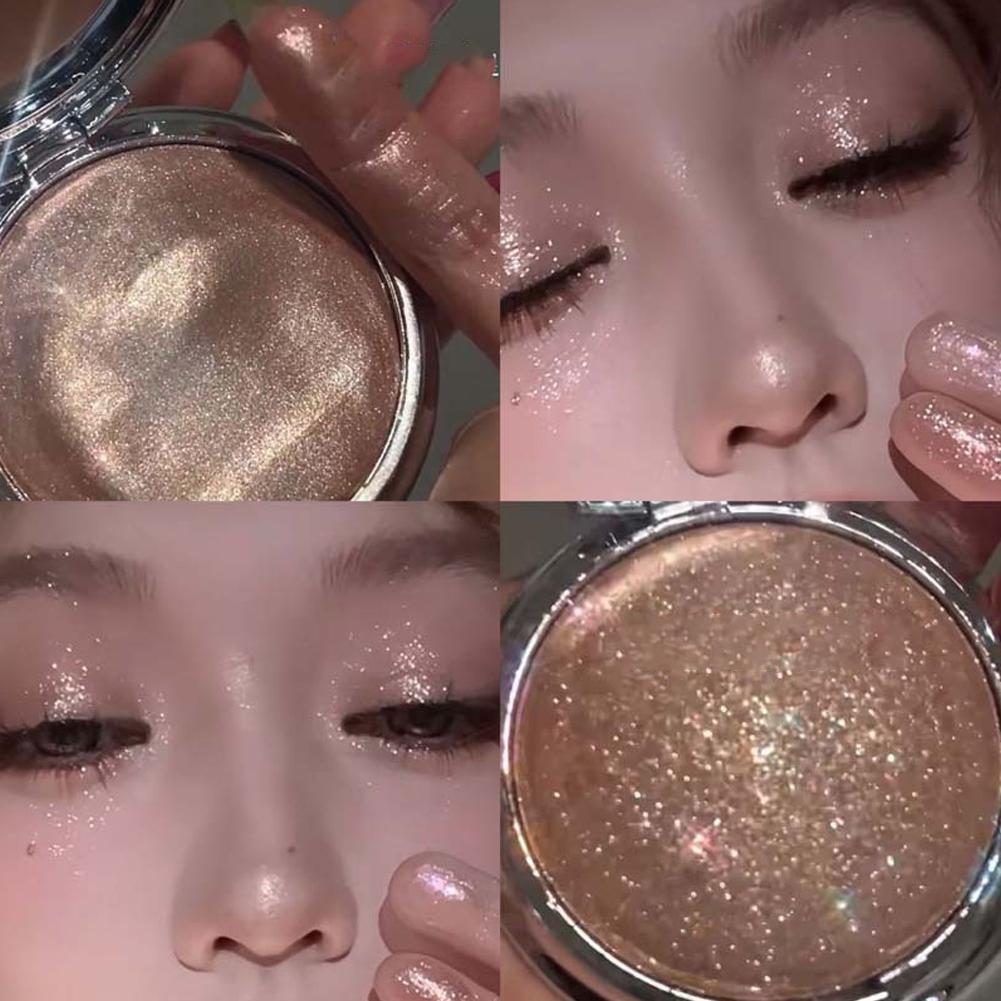 Face Contour Powder Palette Diamond Shimmer Highlighter Shimmer Powder ...