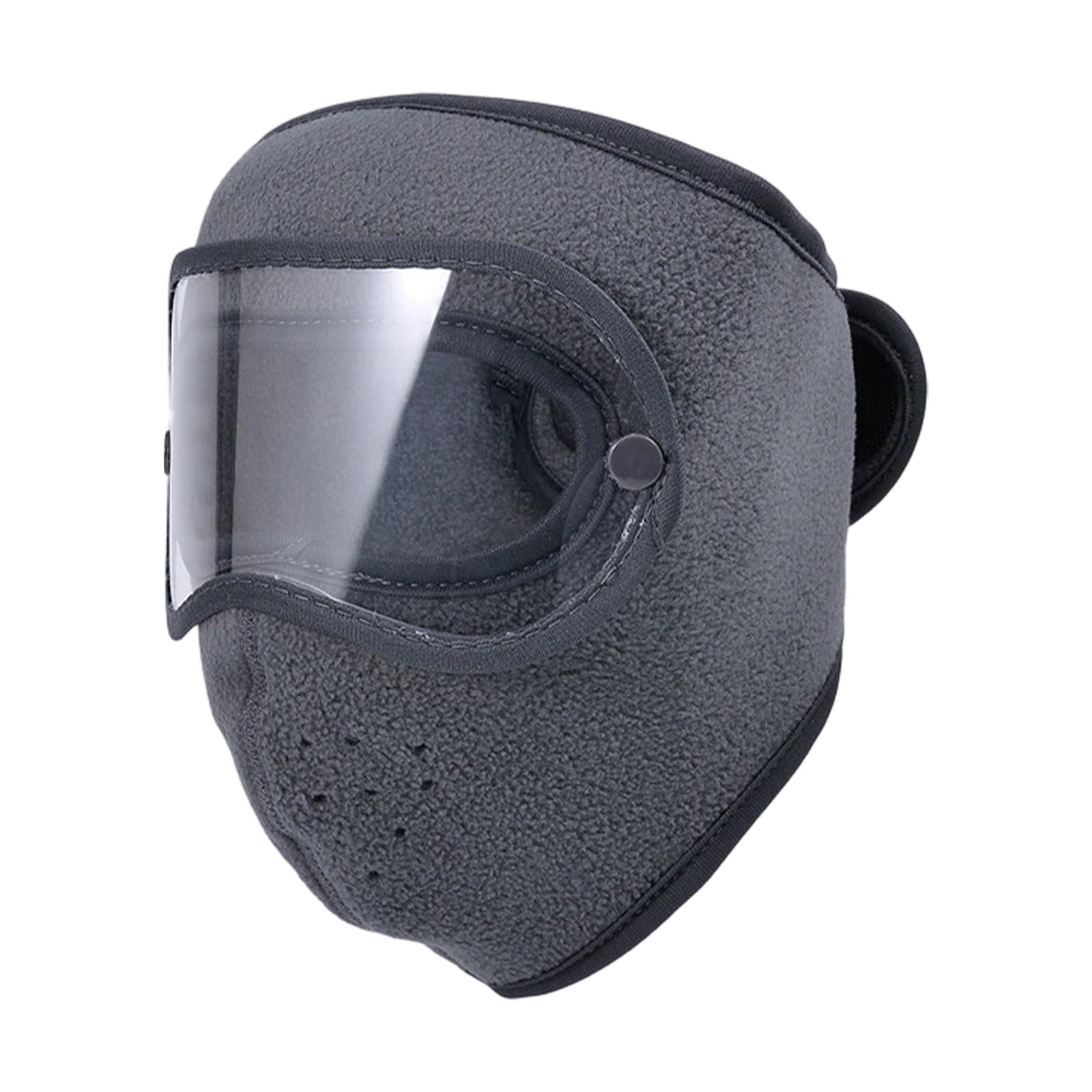 Face Cover Ski Mask Ear Protection Soft Fleece Coldproof Material for ...