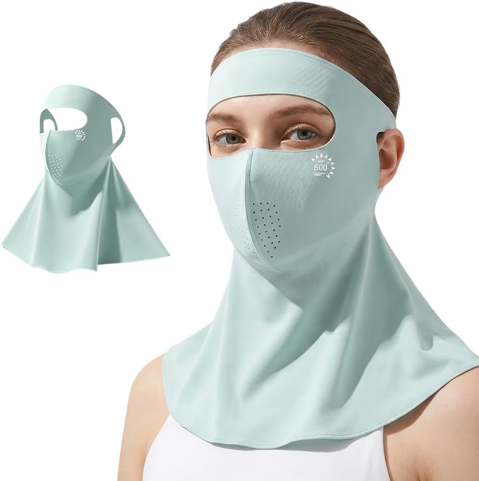 Face Cover for Sun Protection UPF 50+ UV Face Mask, 2026 New UV Face ...
