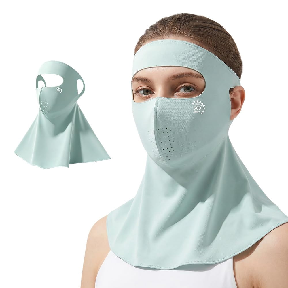 Face Cover for Sun Protection UPF 50+ UV Face Mask, 2026 New UV Face ...