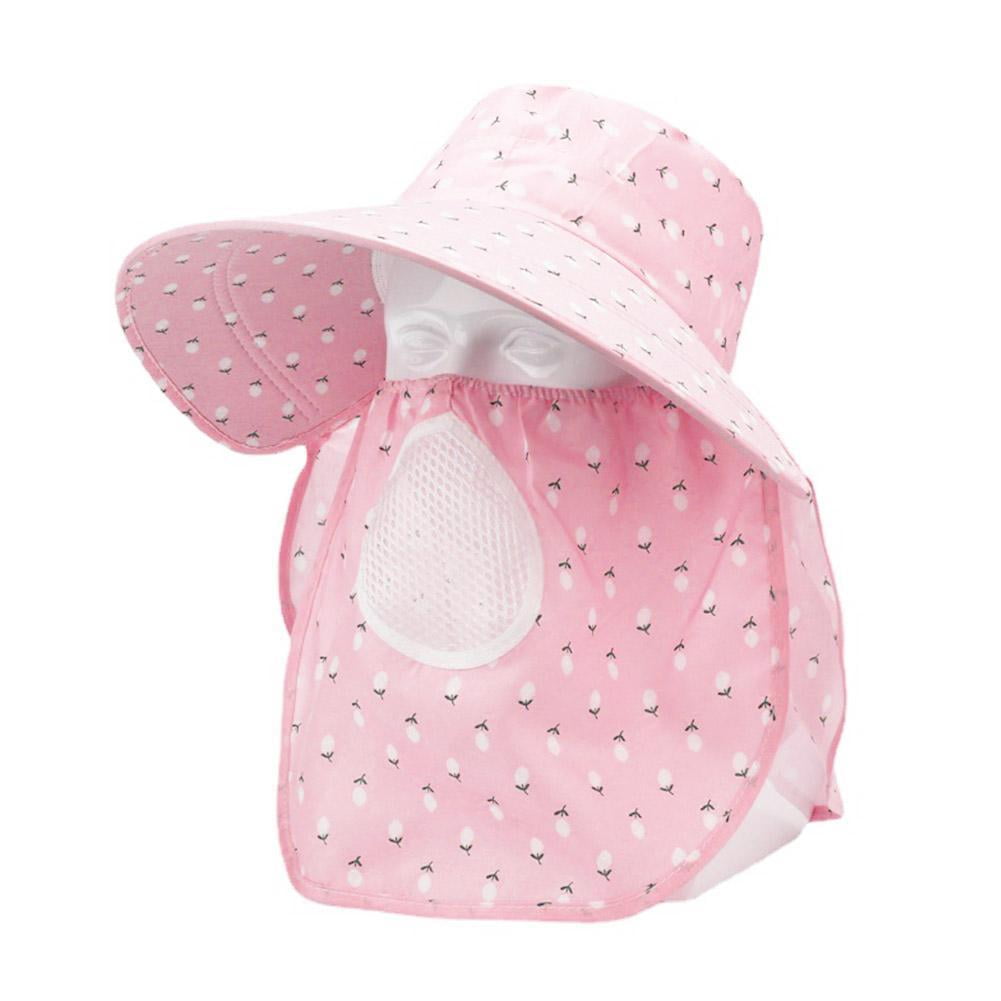 Face Covering Tea Picking Hat Full Face Sun Protection Hat Summer CF цъ ...