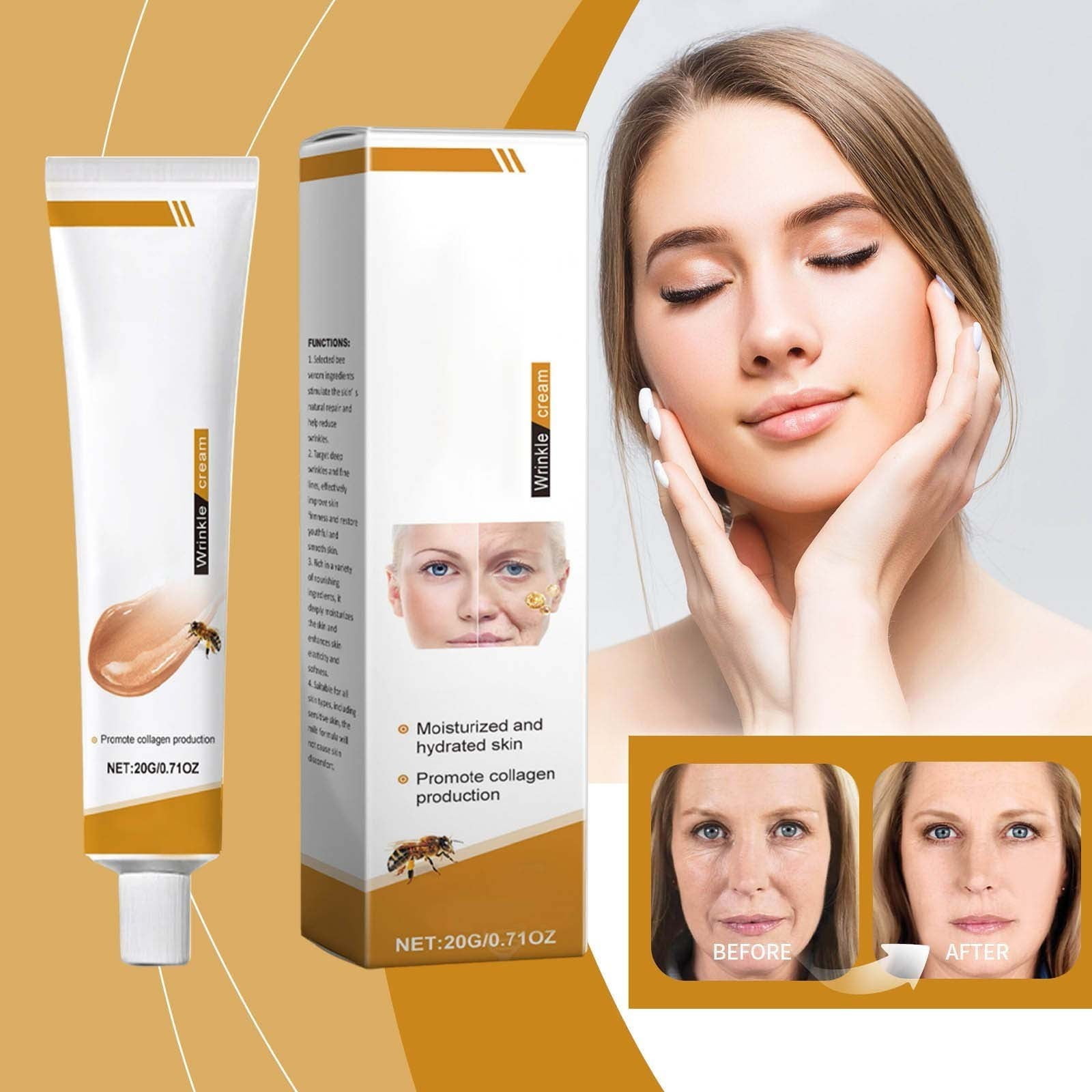 Face Cream Nourishing Hydrating for Dry Skin Brightening Complexion Anti-Aging Wrinkle Reduction ...