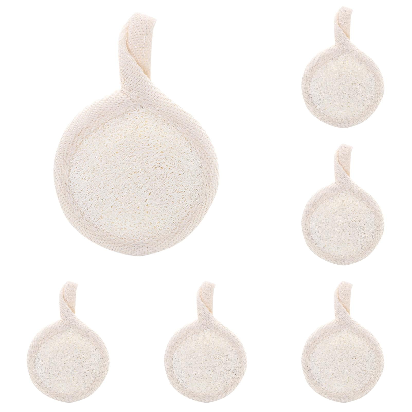 Face Exfoliating Loofah Pad Scrubber Manual Facial Cleansing Brush ...