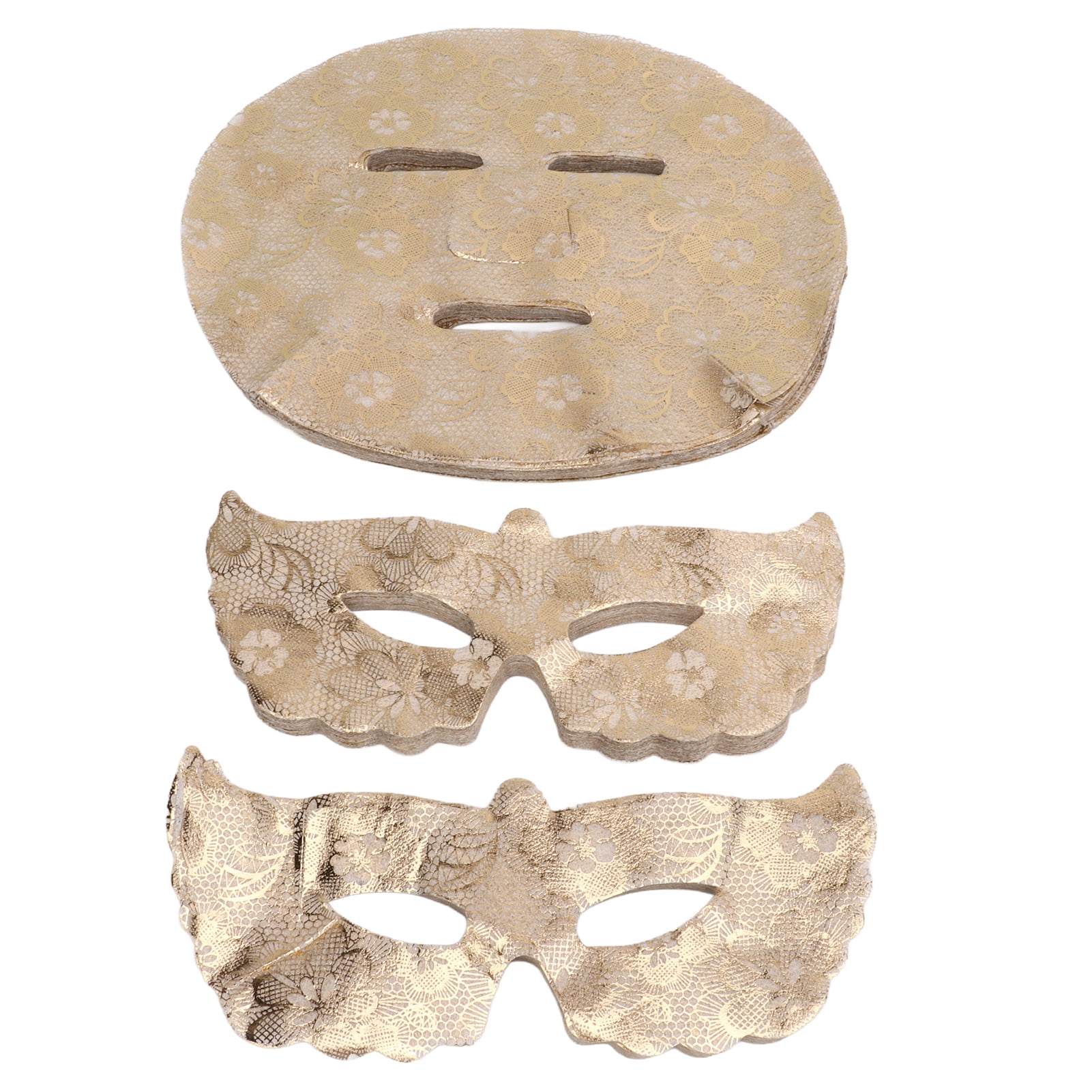 Face Eye Skin Mask Patch Disposable Mesh Silk Wet Compress DIY Face Eye ...