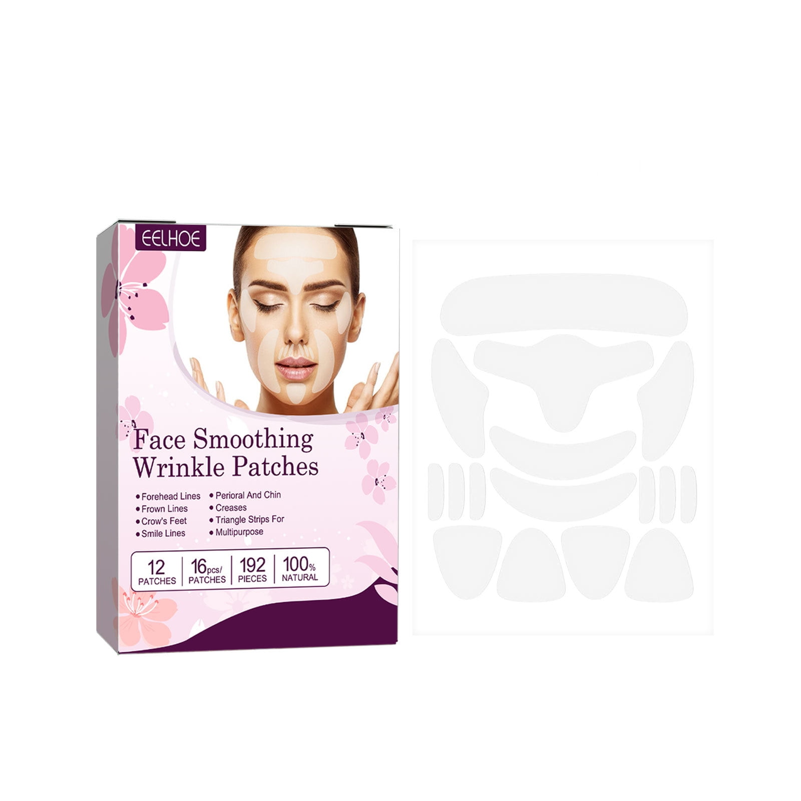 Face Facial Skin Tape Wrinkle Patches, Anti-Aging Overnight Tape ...