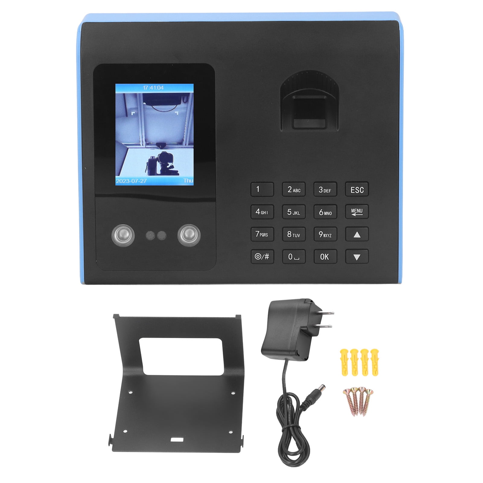 Face & Fingerprint Scanner with Password Option - Time Clock for ...