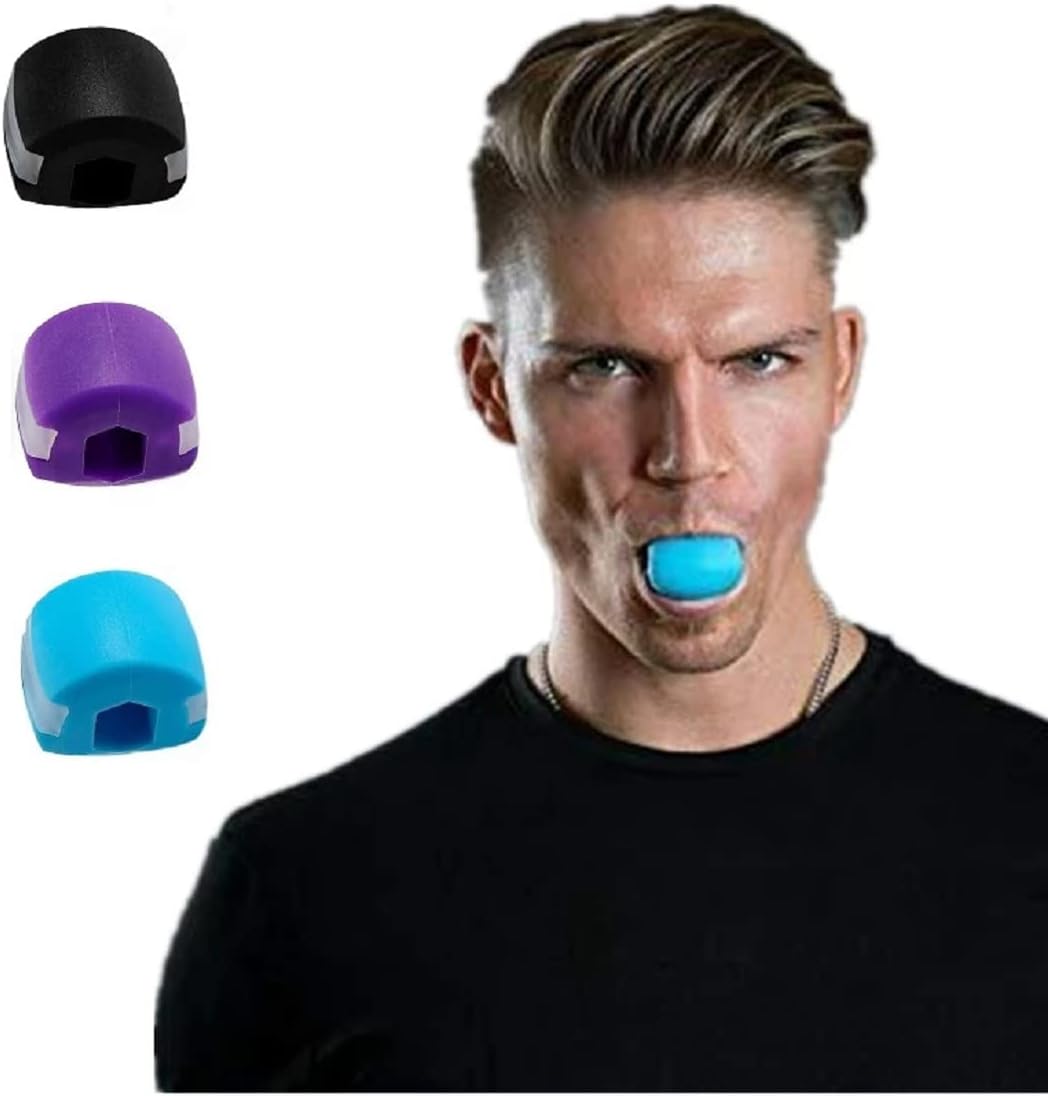 Face Fitness Ball Silica Gel Facial Toner Exerciser Anti-Wrinkle ...