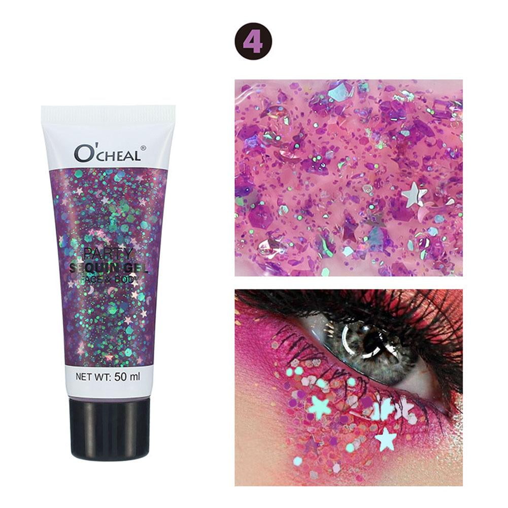Face Glitter Gel,Singer Concerts Music Festival Rave Accessories,Lover ...
