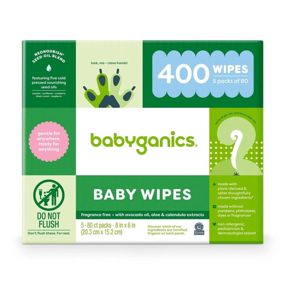 Face, Hand & Baby Wipes, Fragrance Free - 400ct - Walmart.com