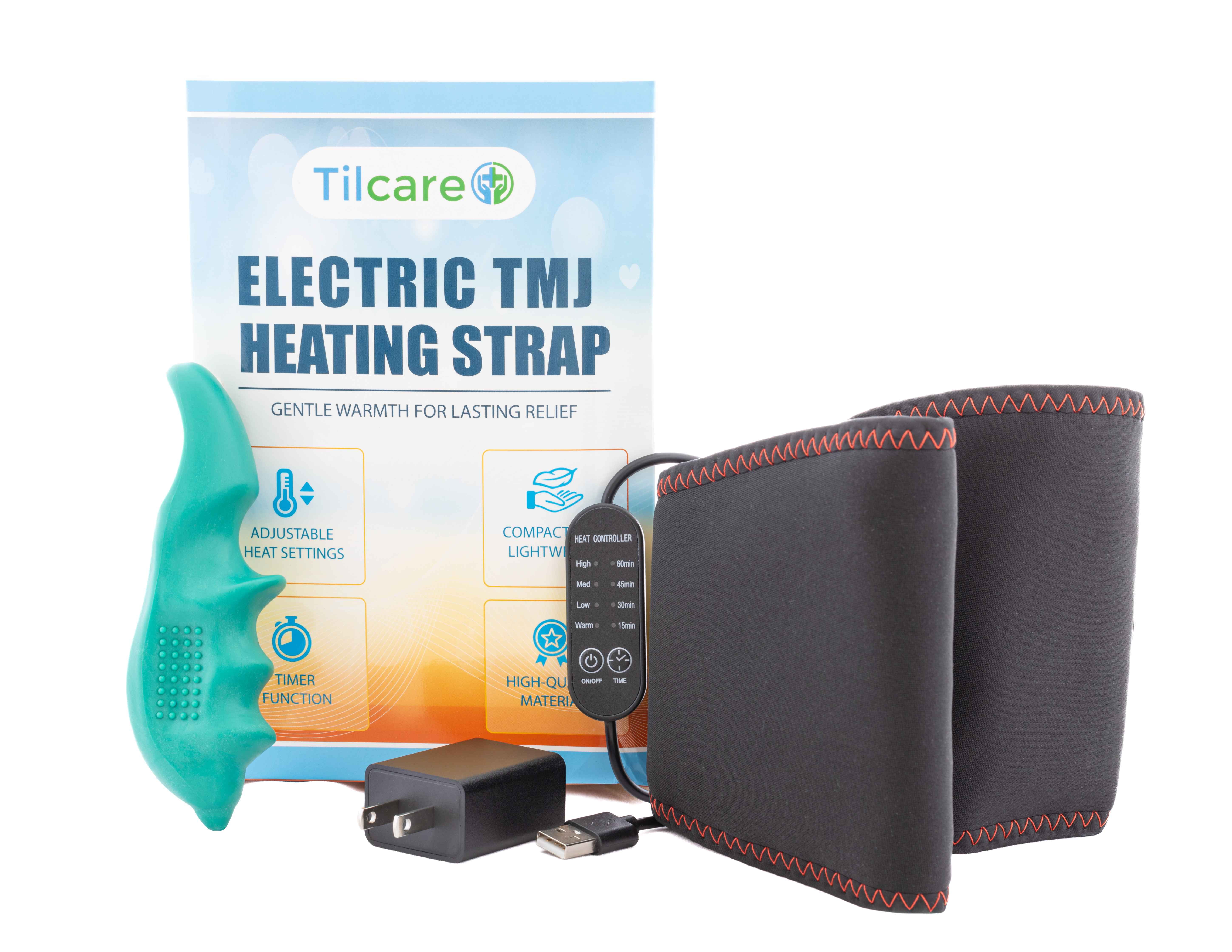 Face Heating Pad for Jaw Pain Relief & TMJ Massage Tool - Best TMJ ...