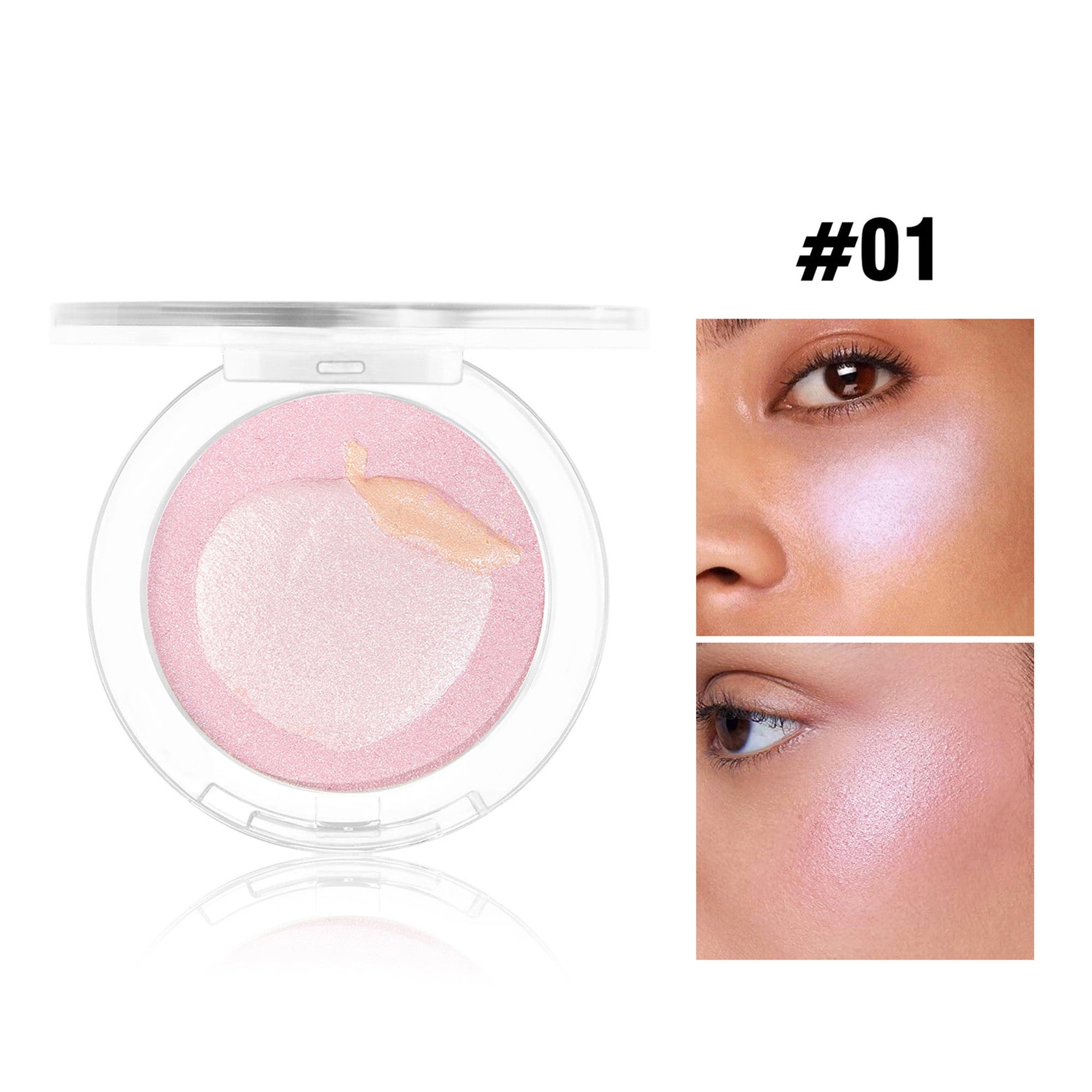 Face Highlighter Powder Palette Fruit Shimmer Face Illuminator ...