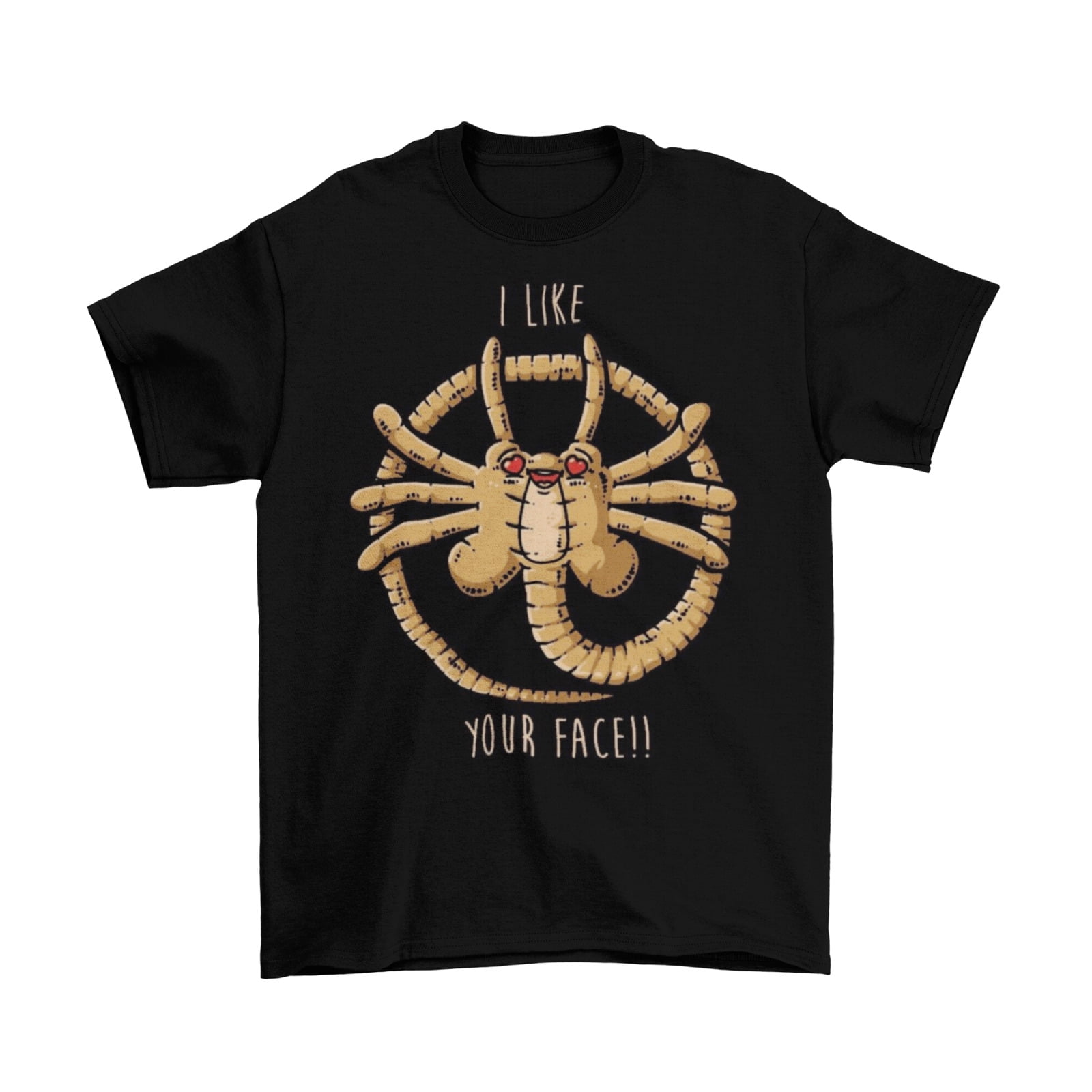 Face Hugger Xenomorph T-Shirt Unisex Cotton Movie Alien Halloween Sizes ...