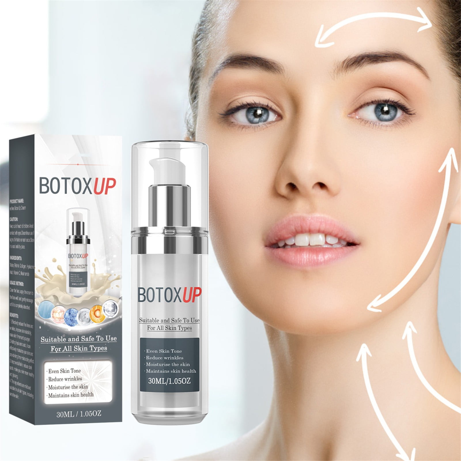 Face Lift Cream Instant Face Lift Cream Temporary Skin Lifting