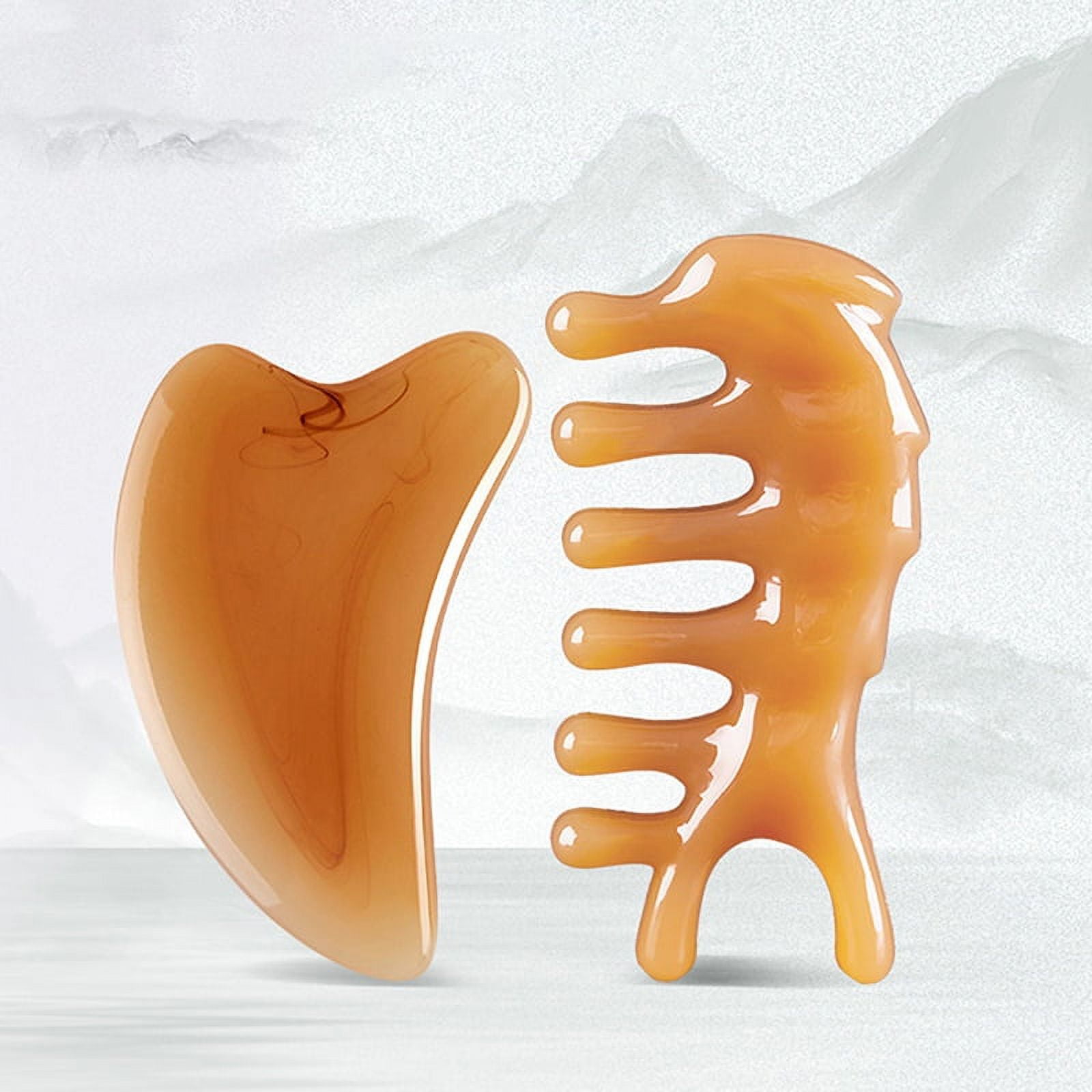 Face Lifting Guasha Resin Scraping Massage Facial Scraper Tool Eye SPA ...