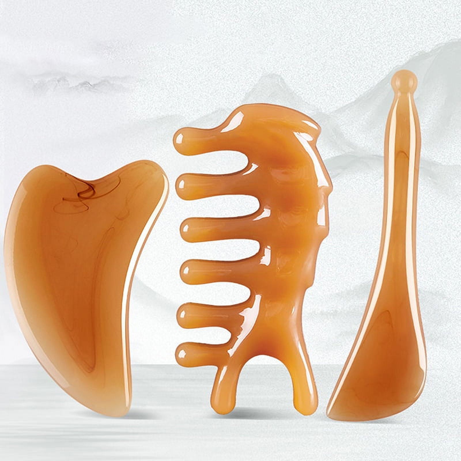 Face Lifting Guasha Resin Scraping Massage Facial Scraper Tool Eye SPA ...