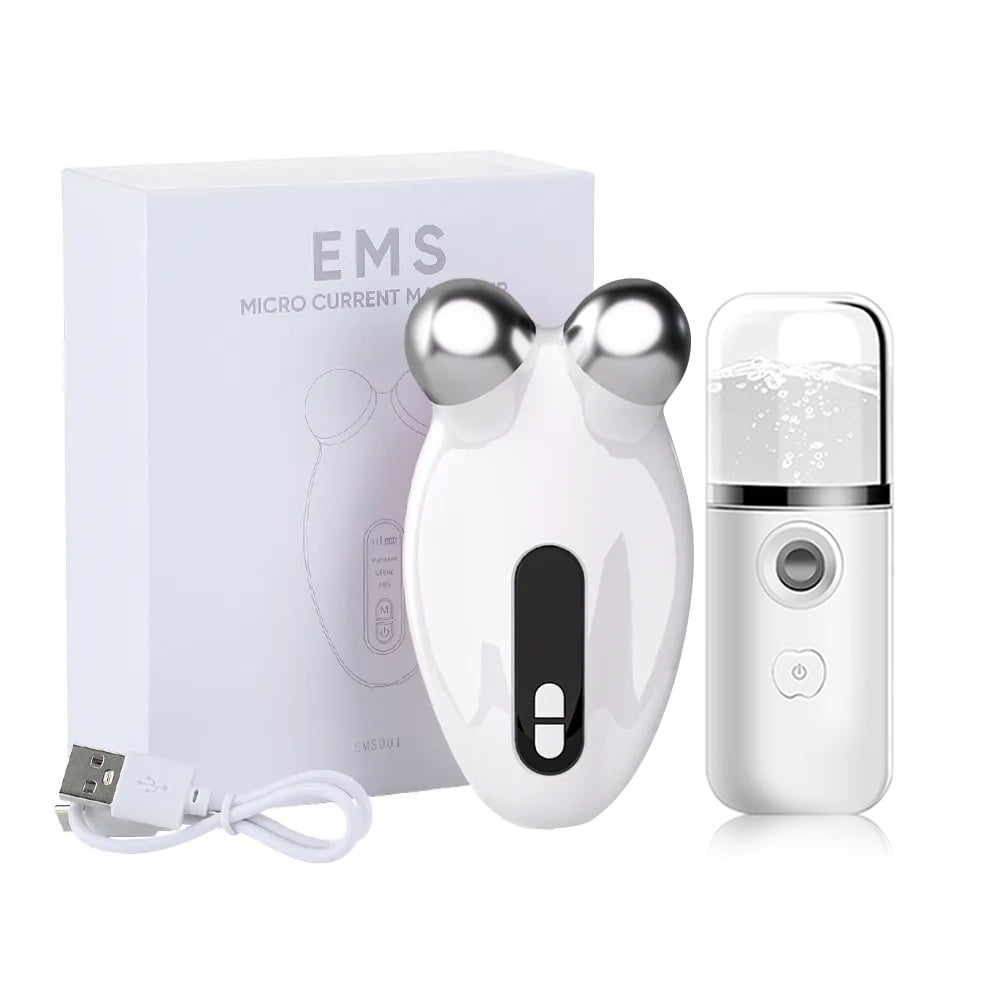Face Lifting Massager EMS Microcurrent Facial Massager Face Wrinkle ...