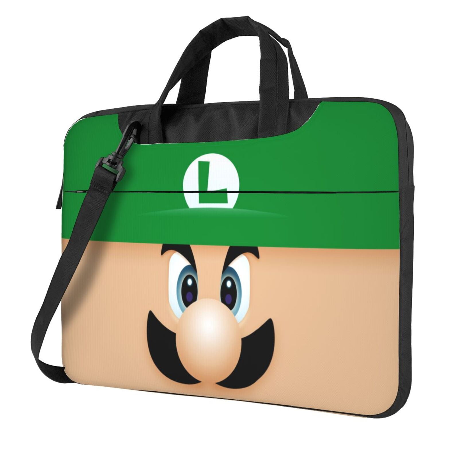 Face Luigi's Mansion Laptop Bag Portable Shoulder Laptop Case Sleeve ...