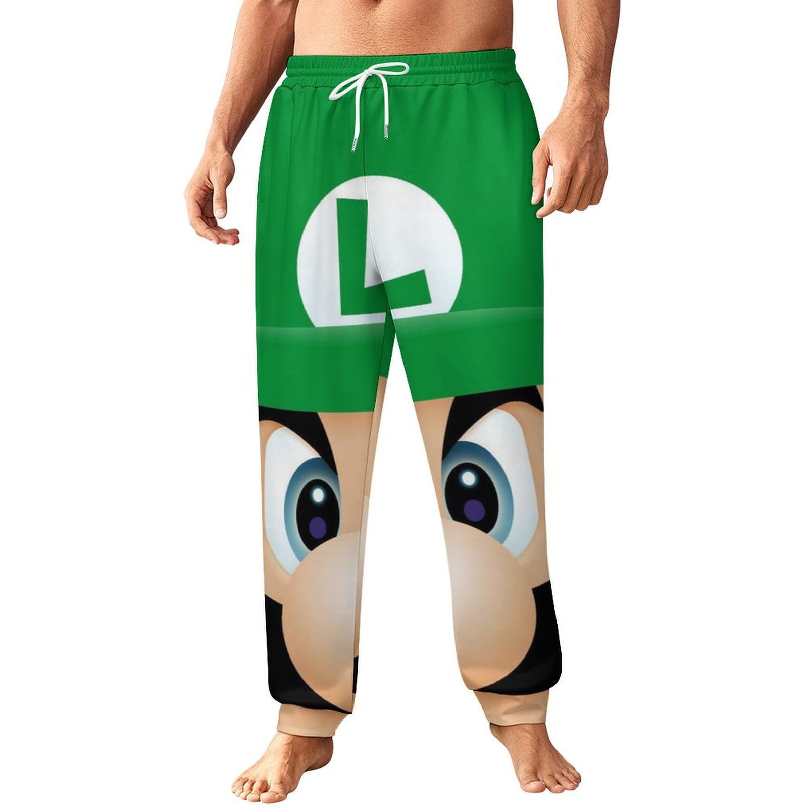 Face Luigi's Mansion Men's Sweatpants Trousers 3D Printed Joggers Track ...