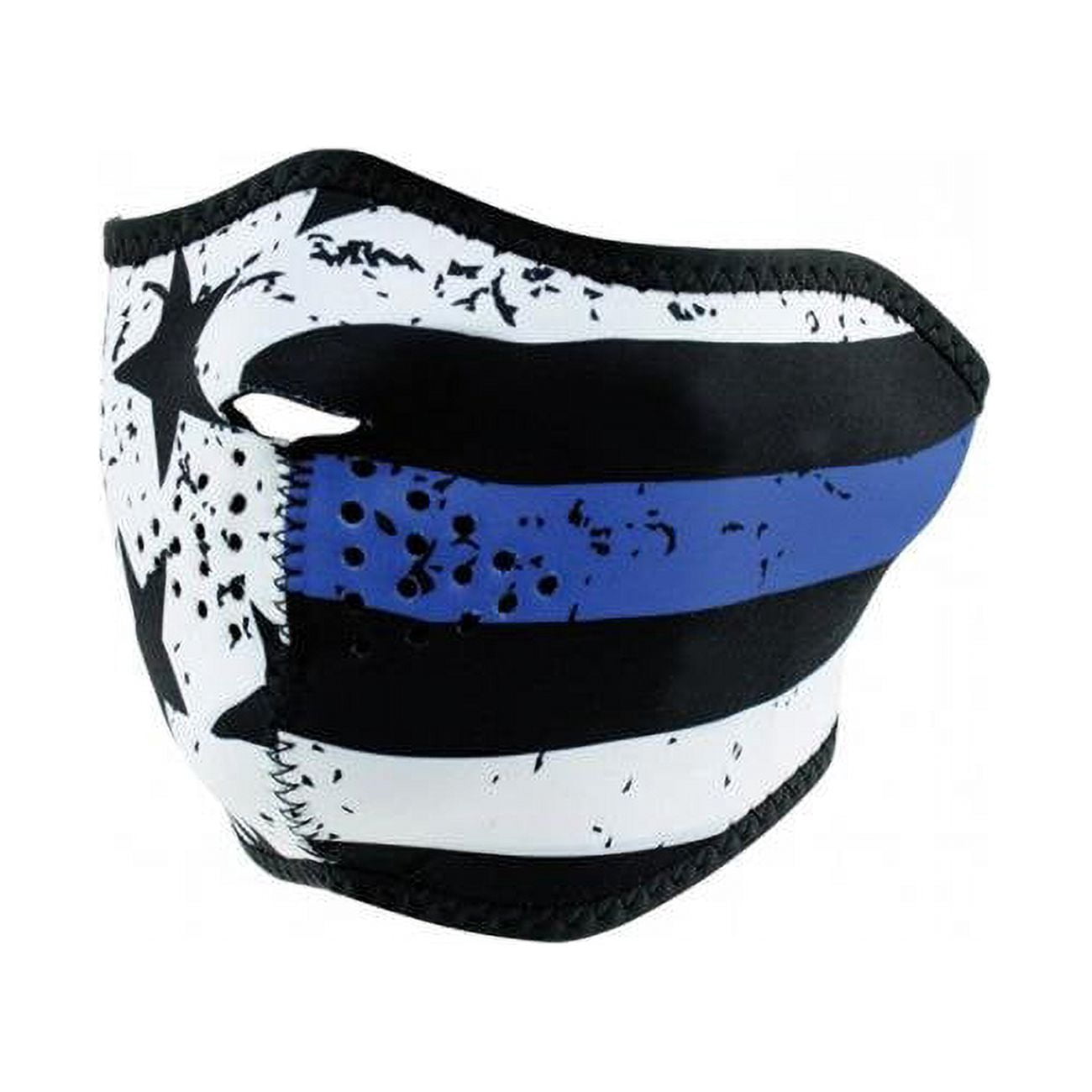 Face Mask, Thin Blue Line Half Mask - Walmart.com
