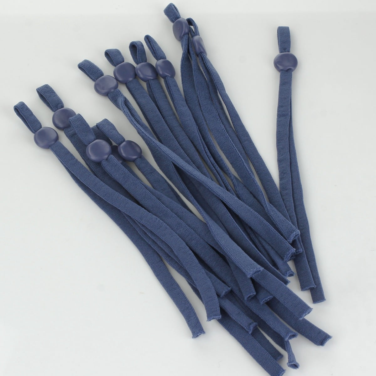 Face Mask Adjustable Ear Loops - 12pcs - Steel Blue - Walmart.com