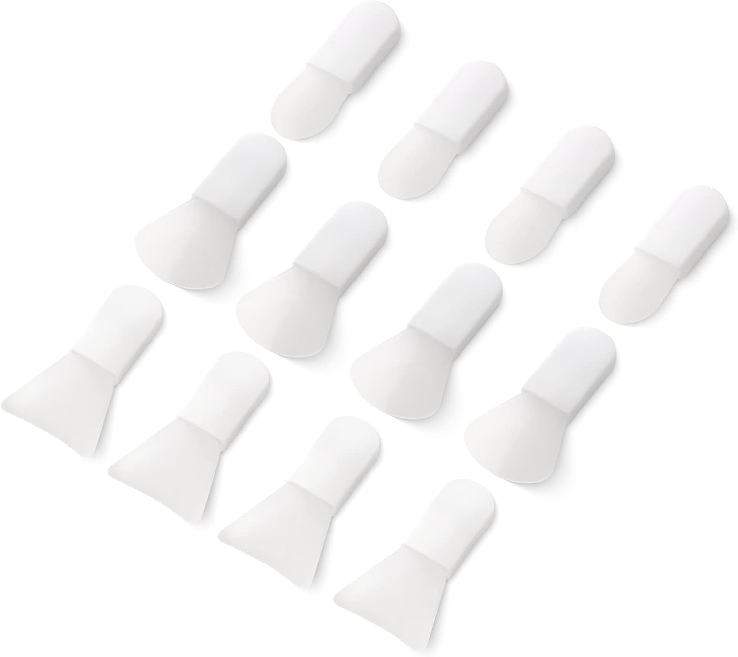 Face Mask Applicator Brushes, Silicone Facial Mask Brushes Mini Makeup ...