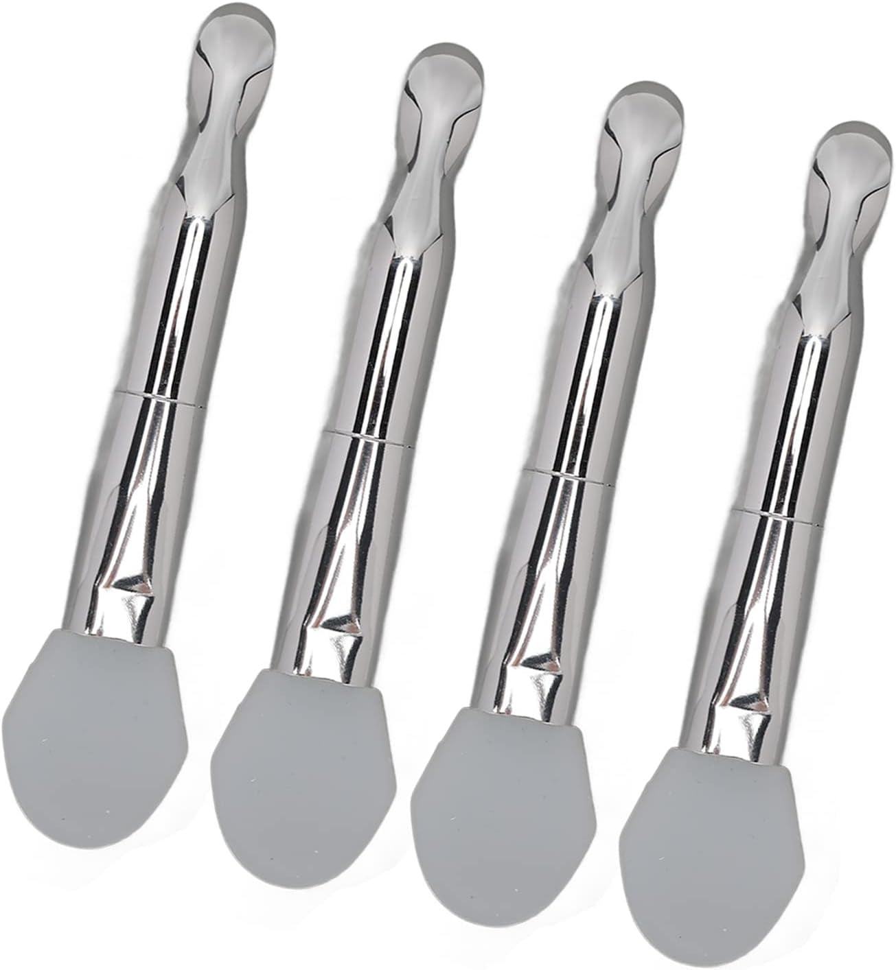 Face Mask Brush Silver Tongue Head Practical Cosmetic Beauty Tool ...