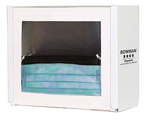 Face Mask Dispenser - Shield Holds one Box of Shield Masks Keyholes for ...