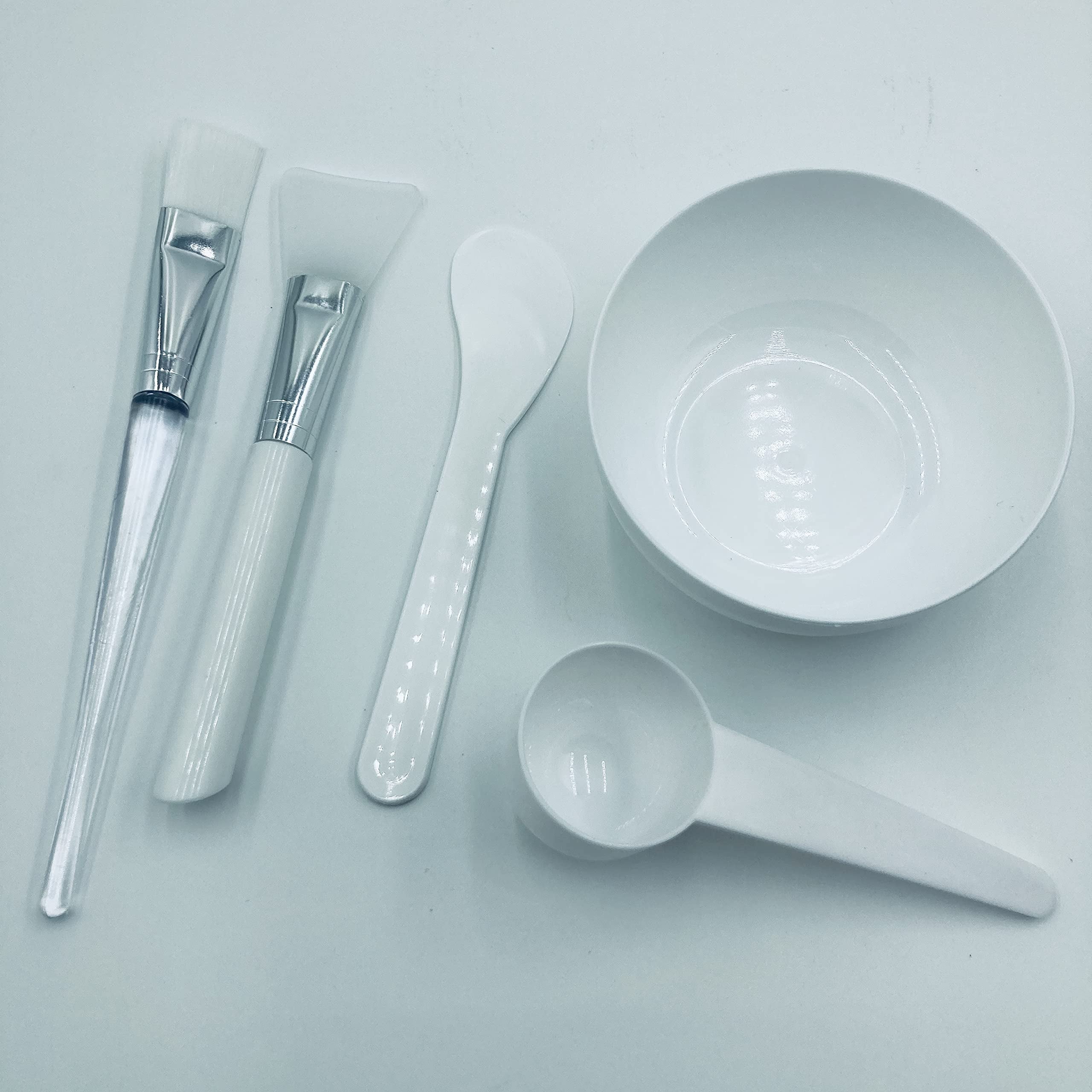 Face Mask Mixing Bowl RRF12 Set, 5 in 1 DIY Facemask Mixing Tool Kit ...