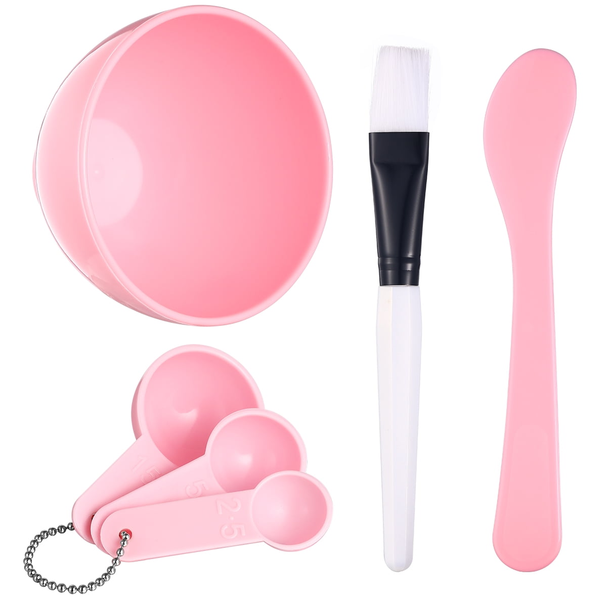 Face Mask Mixing Bowl Set Silicone Skin Care Kit Facemask Brush Pack of ...