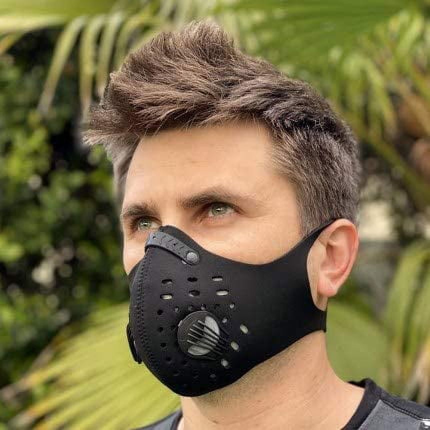 Face Mask Neoprene with 2 filters - Walmart.com