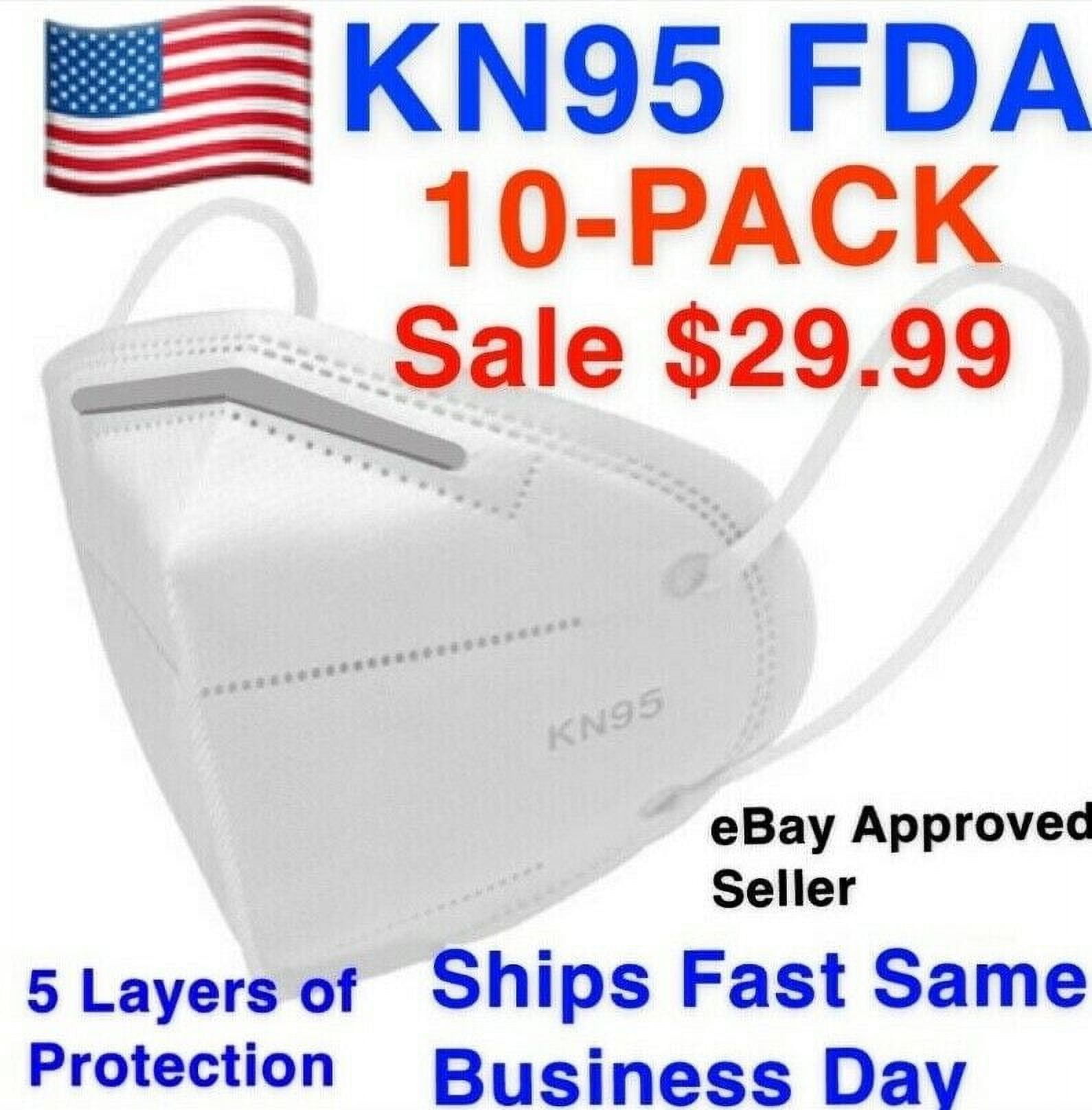 Face Mask Respirator Medical PM2.5 Breathable Protection (50 Peice ...