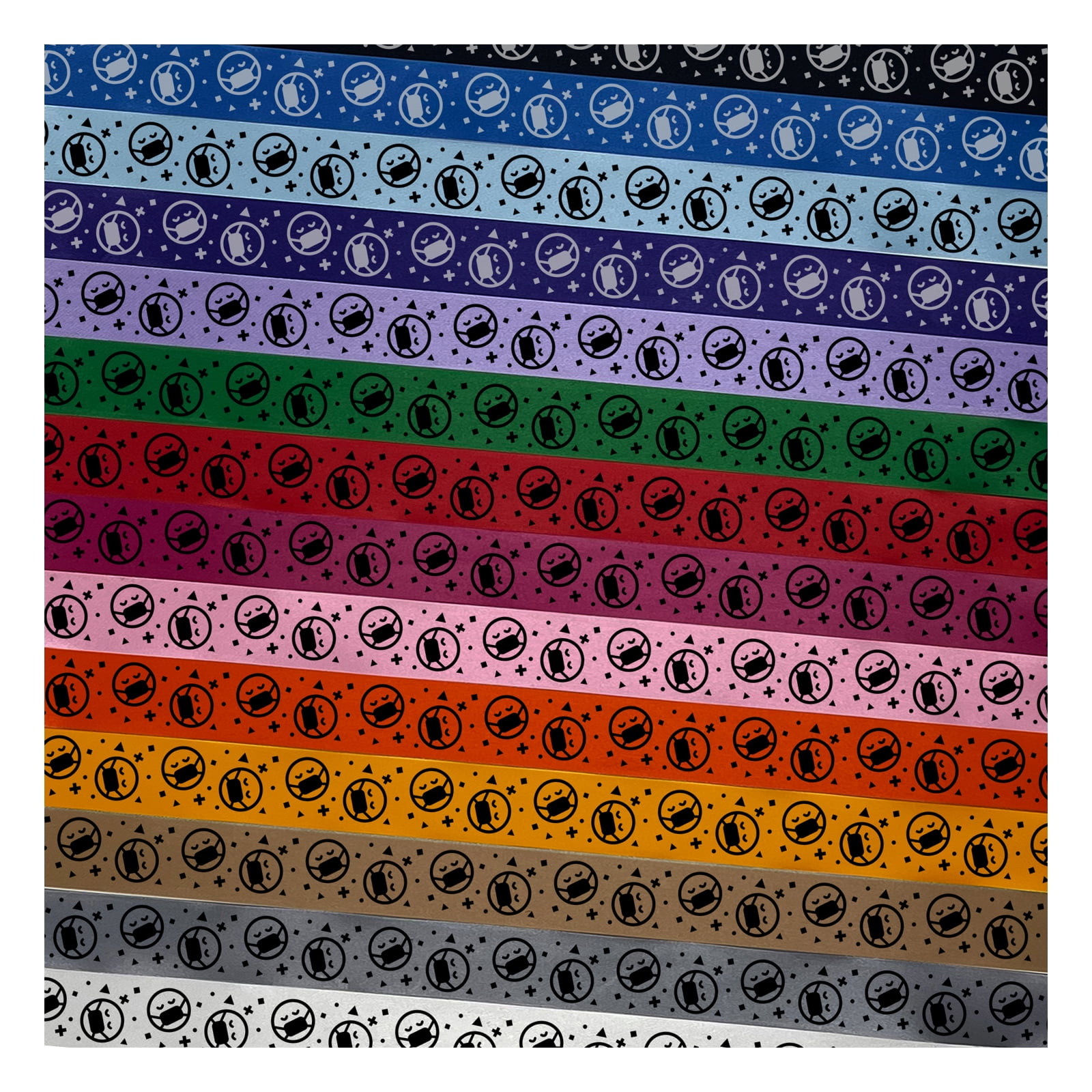 Face Mask Sick Health Emoticon Satin Ribbon for Gift Wrapping Bows ...