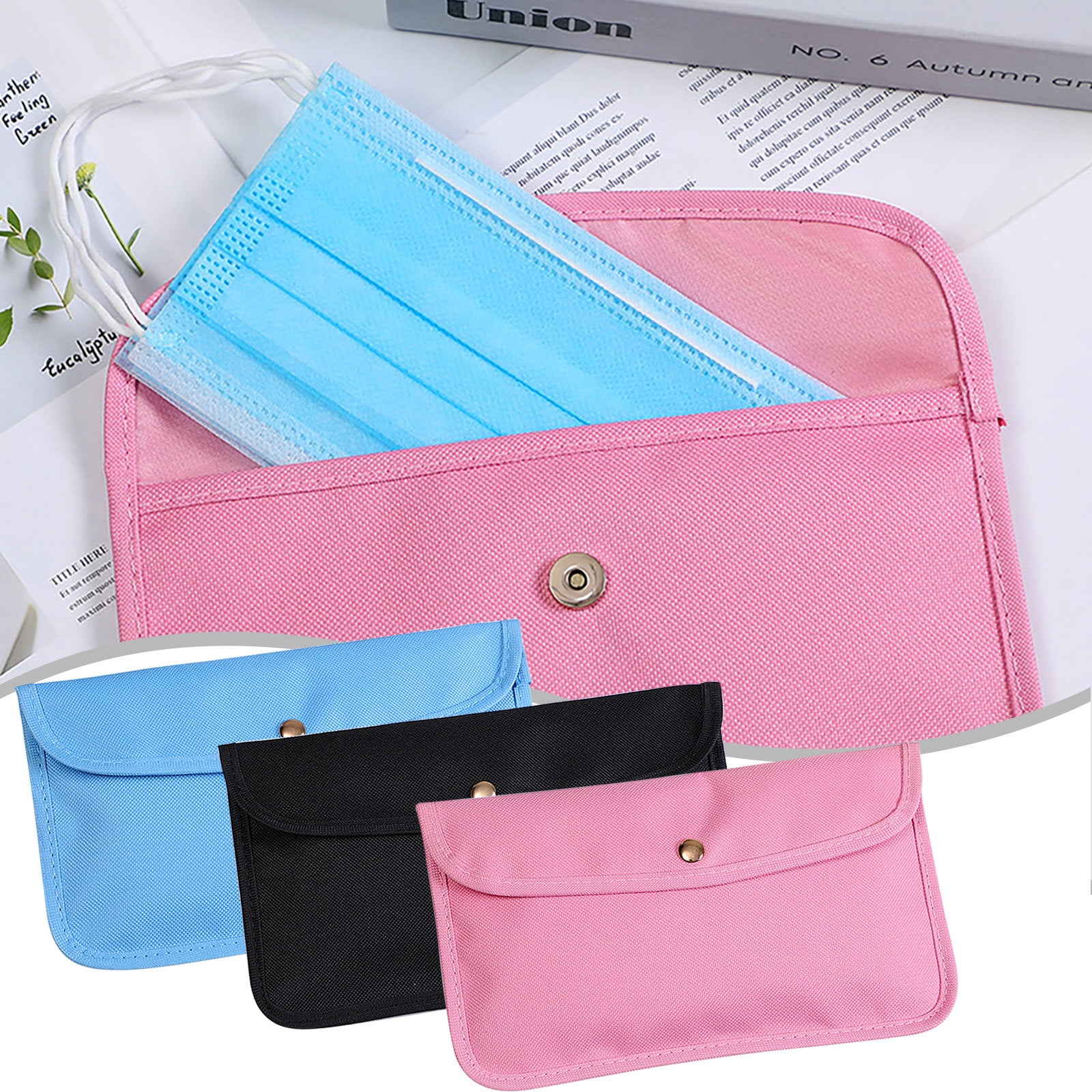 Face Mask Storage, Face Mask Containers, Mask Case Holder, Mask Bag for ...