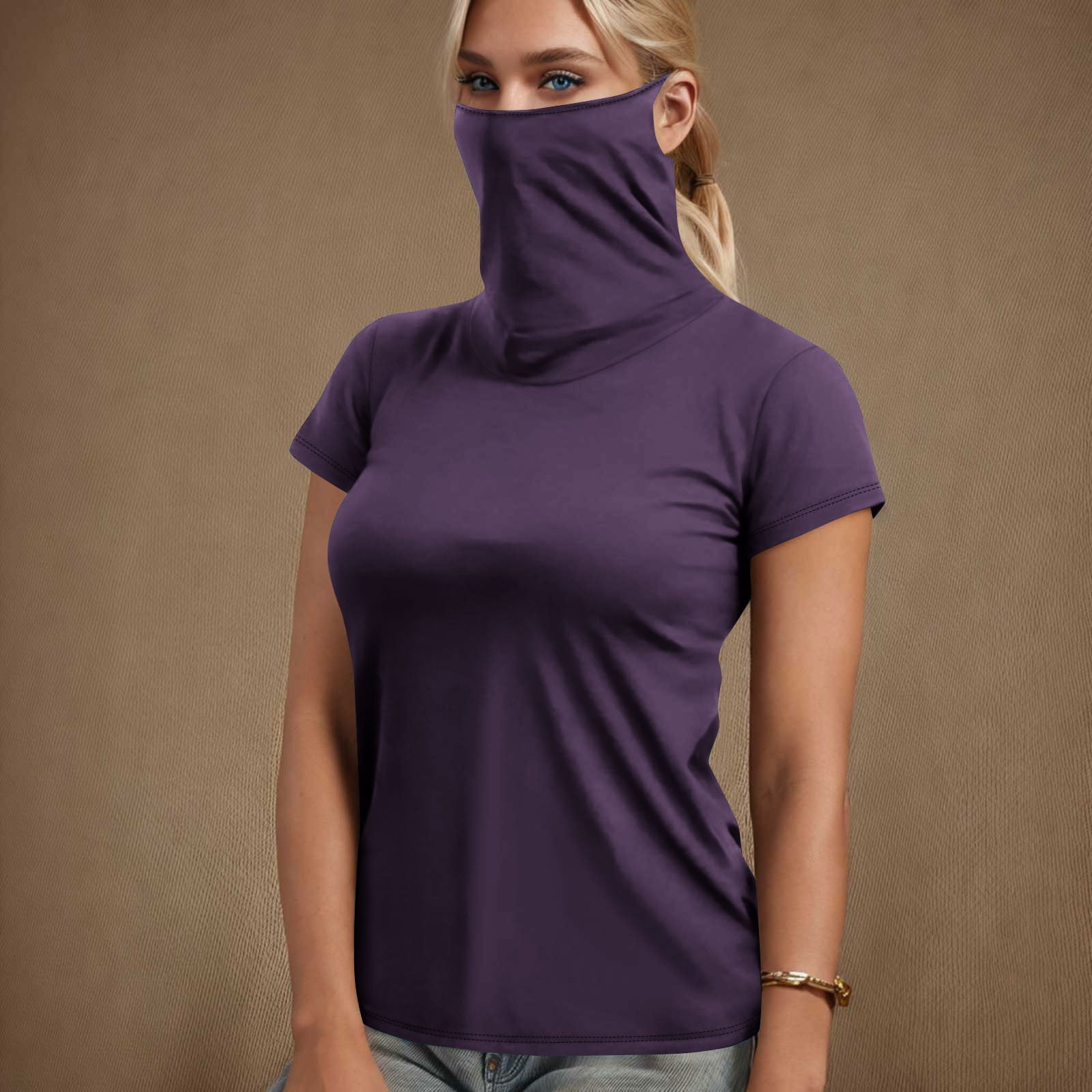 Face Mask, Summer Casual top, Breathable Fabric, Lightweight Design ...