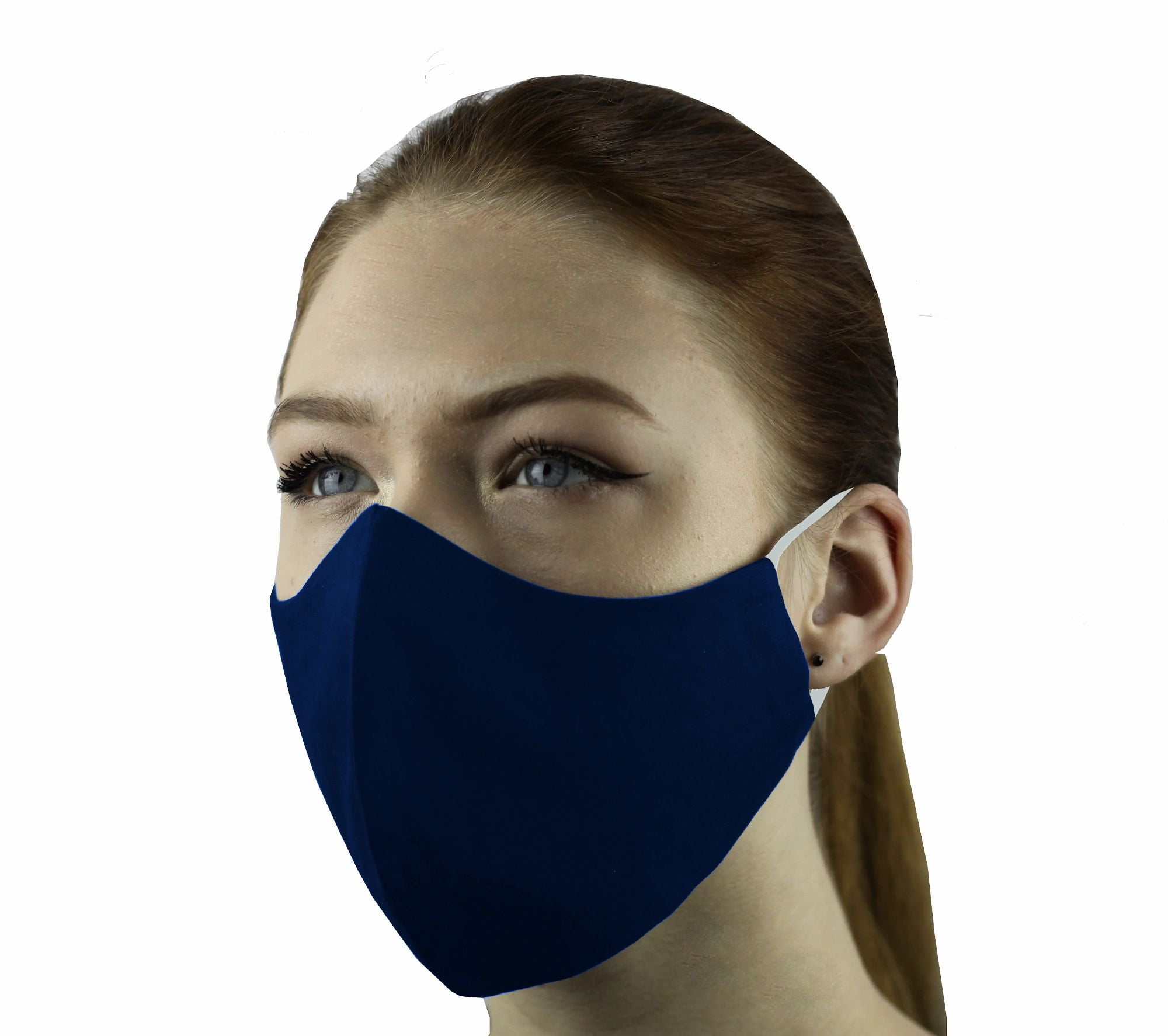 Face Mask Triple Layers 100% Cotton Washable Reusable With Filter ...