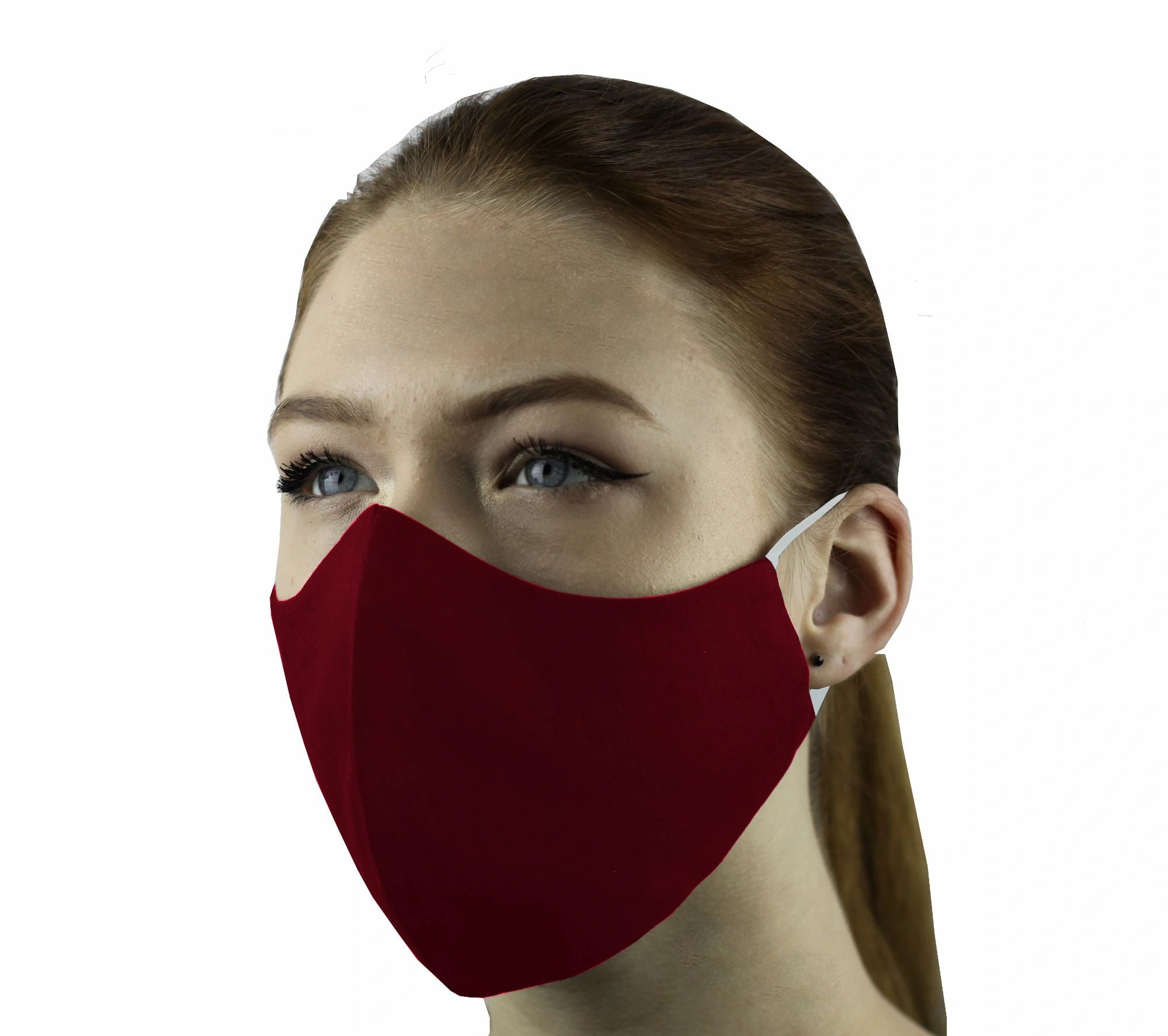 Face Mask Triple Layers 100% Cotton Washable Reusable With Filter ...