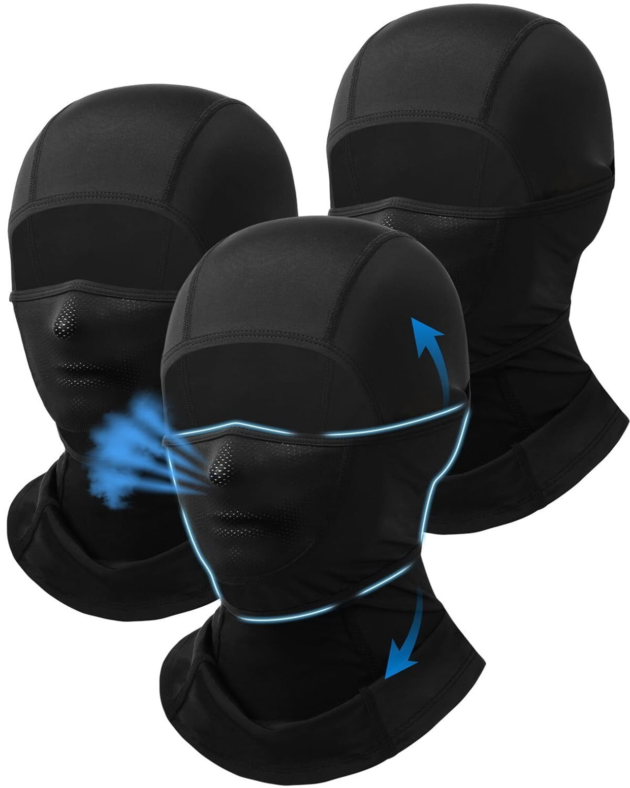 Face Mask with Movable Deisgn for Men Women Summer Cooling Shiesty Mask ...