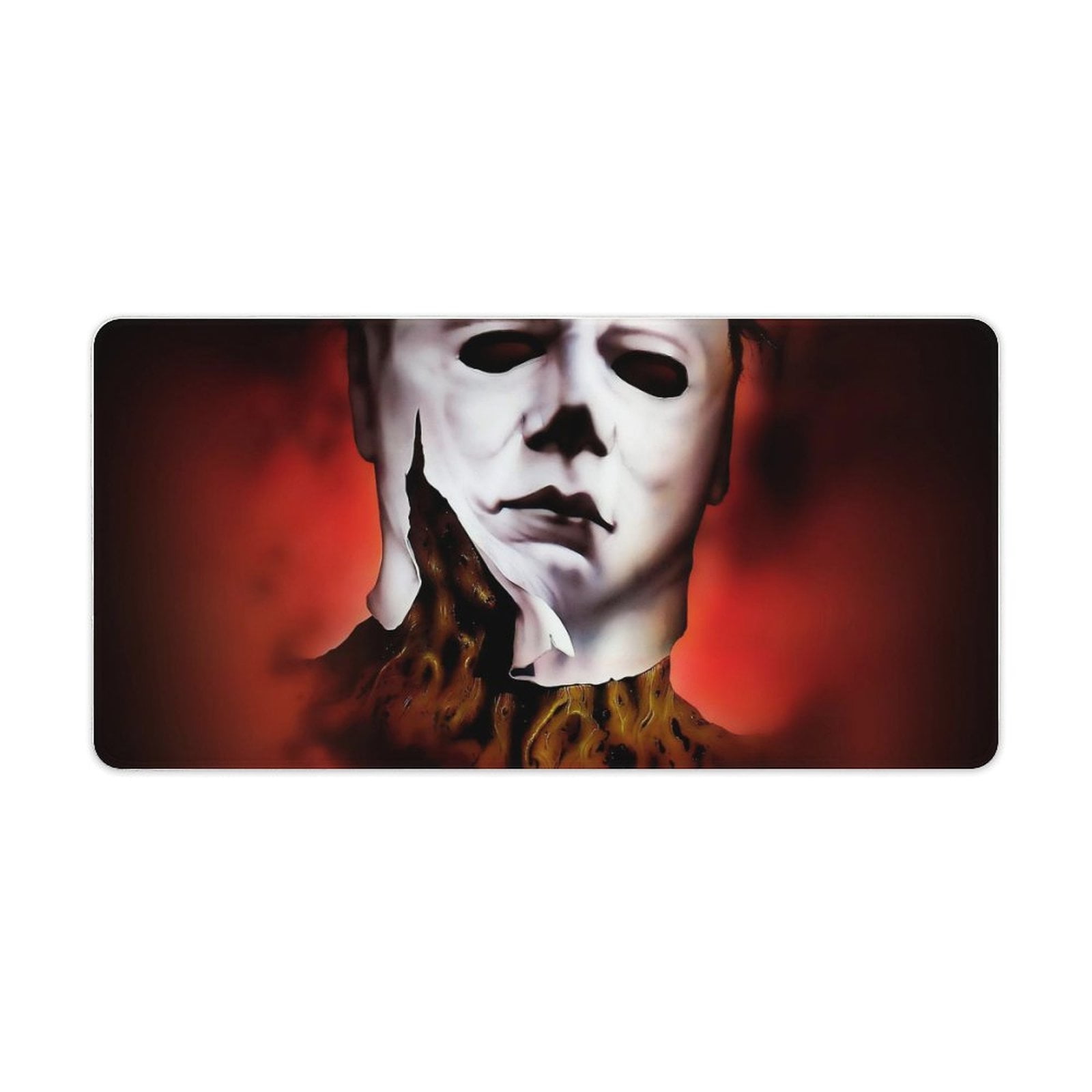 Face Michael Myers Extended Gaming Mouse Pad No-sliped Large Desk Mat ...