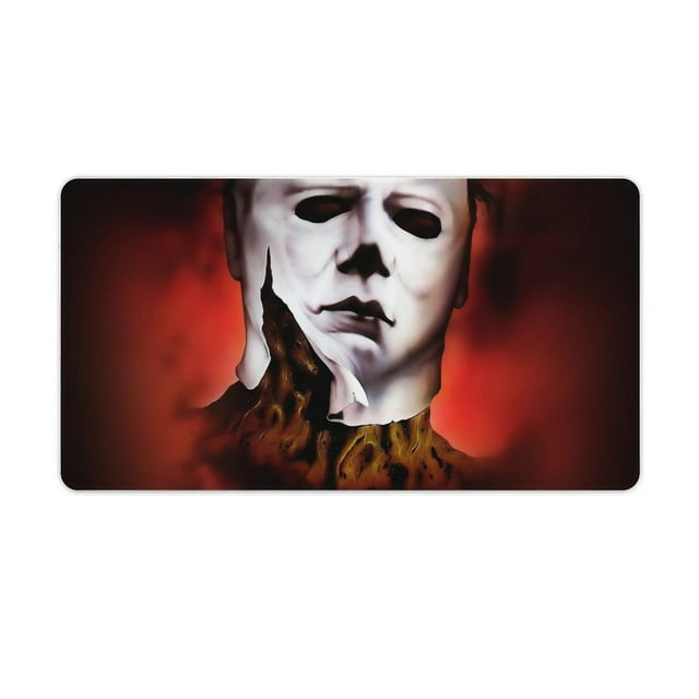 Face Michael Myers Extended Gaming Mouse Pad No-sliped Large Desk Mat ...