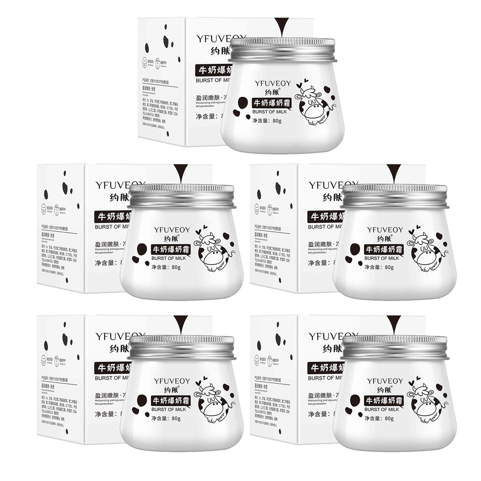 Face Milk Cream Moisturizing Nourish Skin, Repair Face Moisturizer to ...