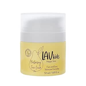Face Moisturiser with Jojoba Oil, Sweet Almond Oil and Shea Butter 50ml ...