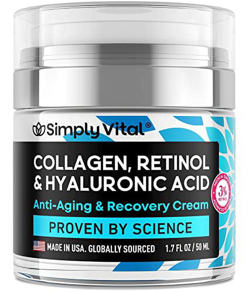 Usa Made Collagen Cream Anti Aging Moisturizer For Women Day