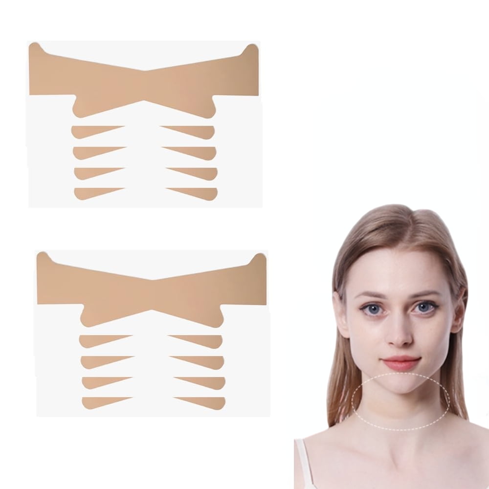 Face Neck Lifting Tape, 2025 Upgrade Neck Firming Tape, Portable ...