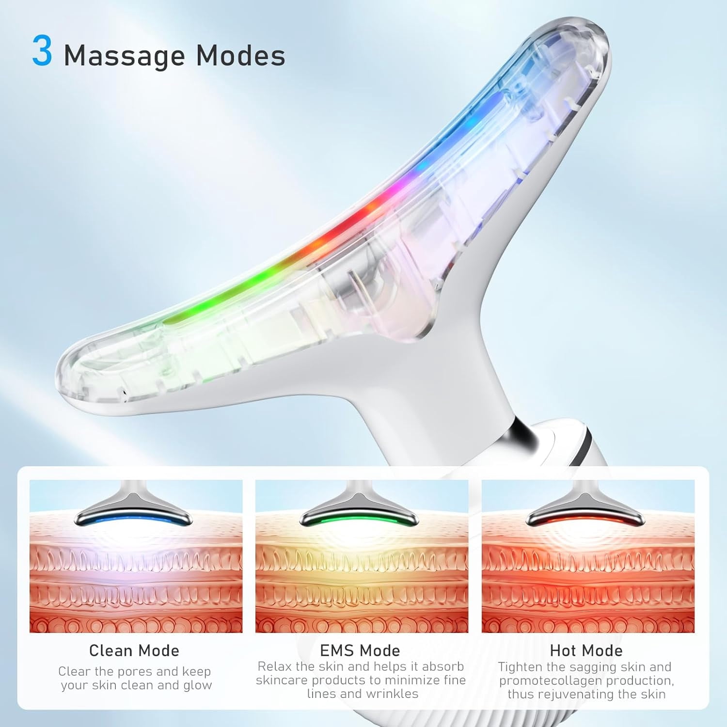 Face Neck Tool for Skin Care Neck Face Lifting Device for Wrinkle ...
