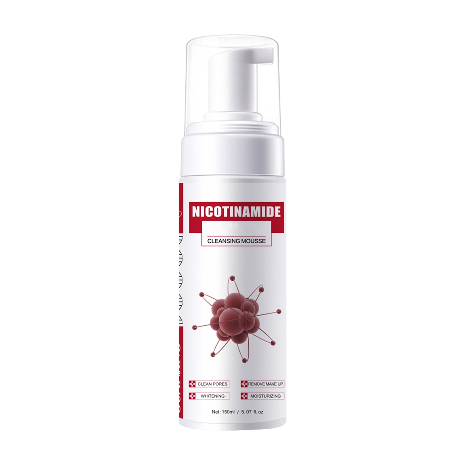 Face Nicotinamide Cleansing Mousses Facial Cleanser Anti Acne Smooth