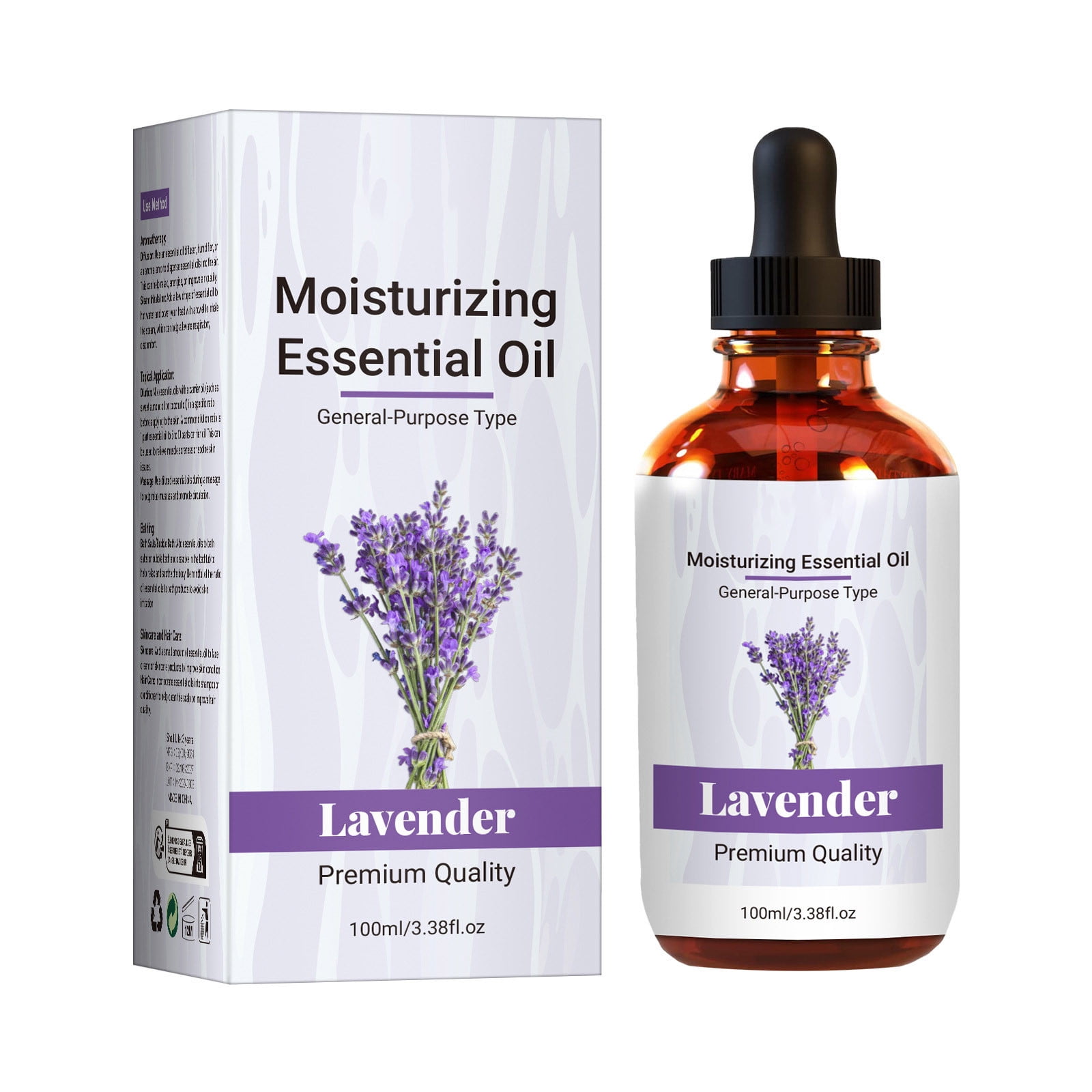 Face Oil, Pure Lavender Essential Oil For Face with Glass Dropper | 100 ...