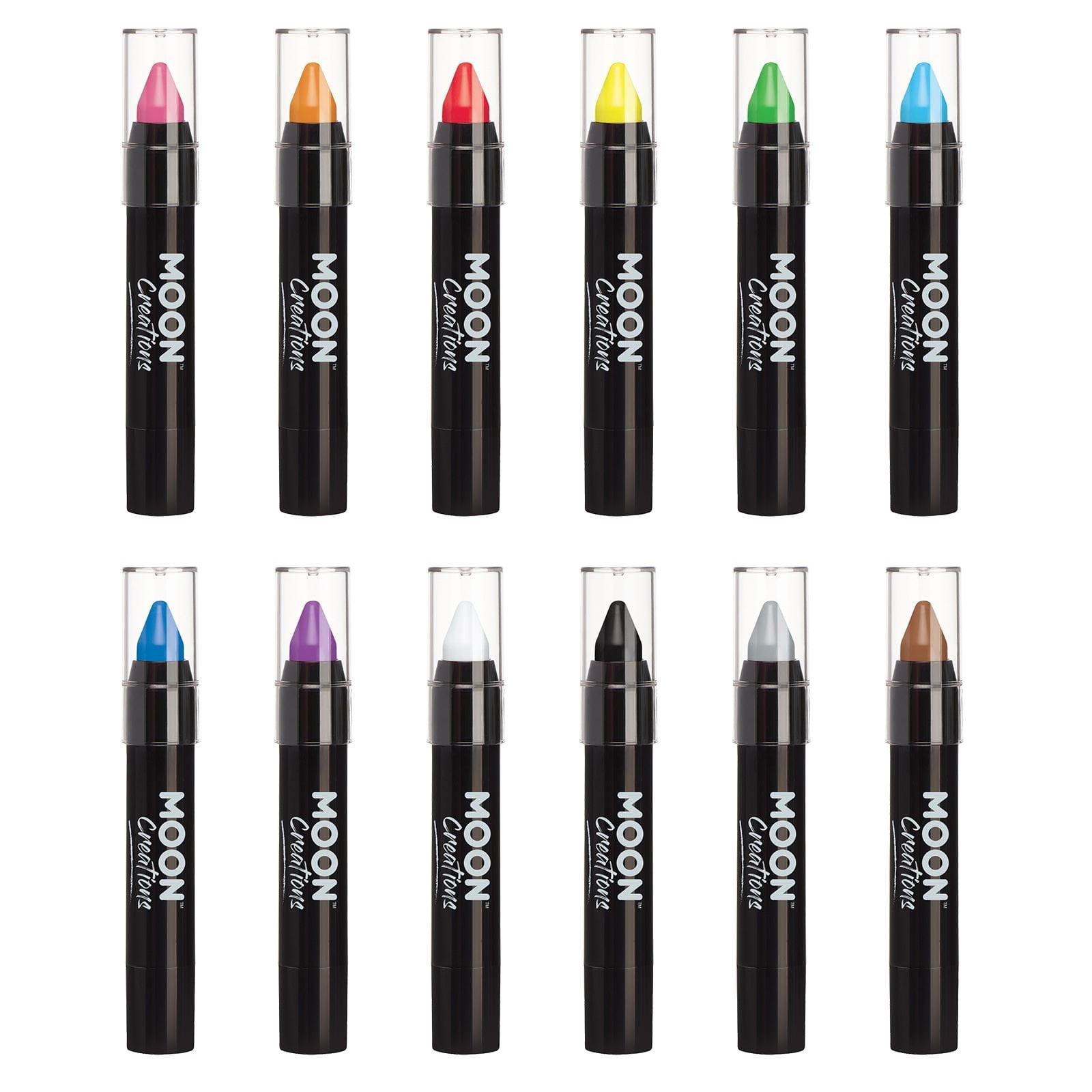 Face Paint Stick / Body Crayon Set of 12 Makeup for The Face & Body by ...