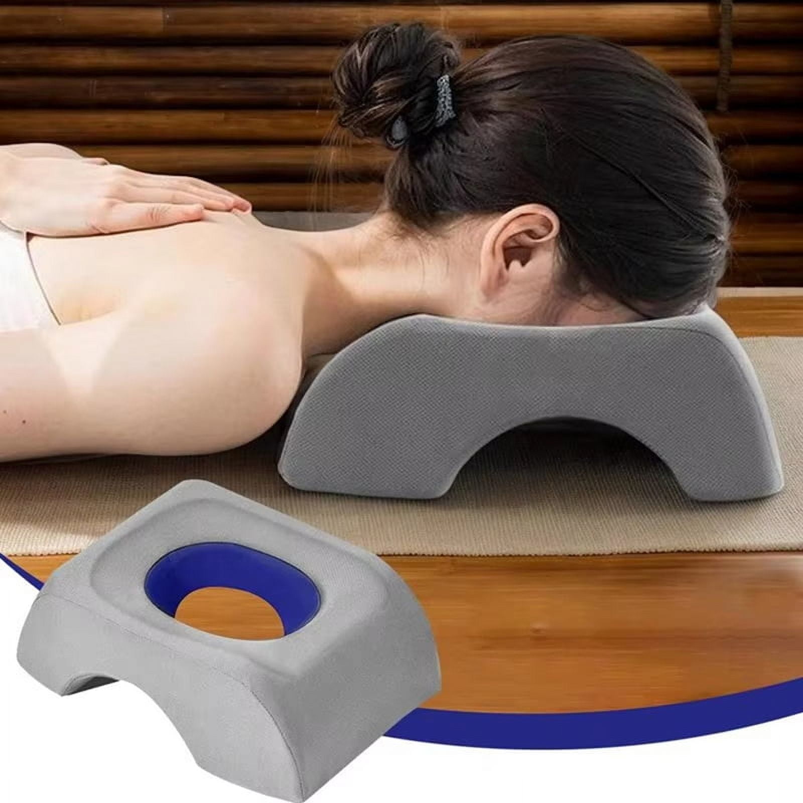 Face Pillow for Massage Foam Cradle Square Down Comfortable Cushion ...