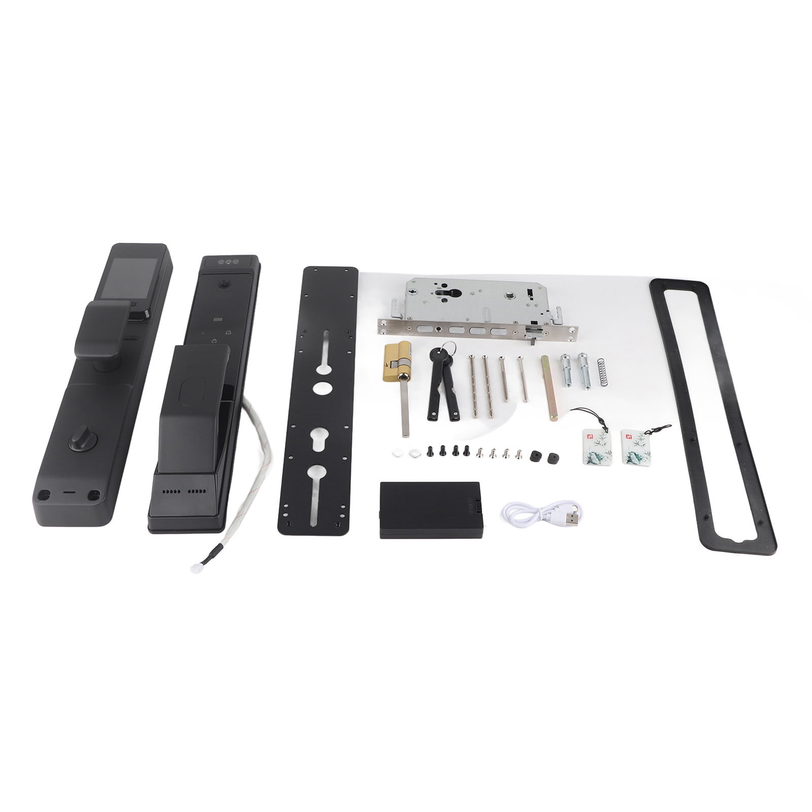 Face Recognition Fingerprint Lock Smart WiFi Door Lock 3D Face ...